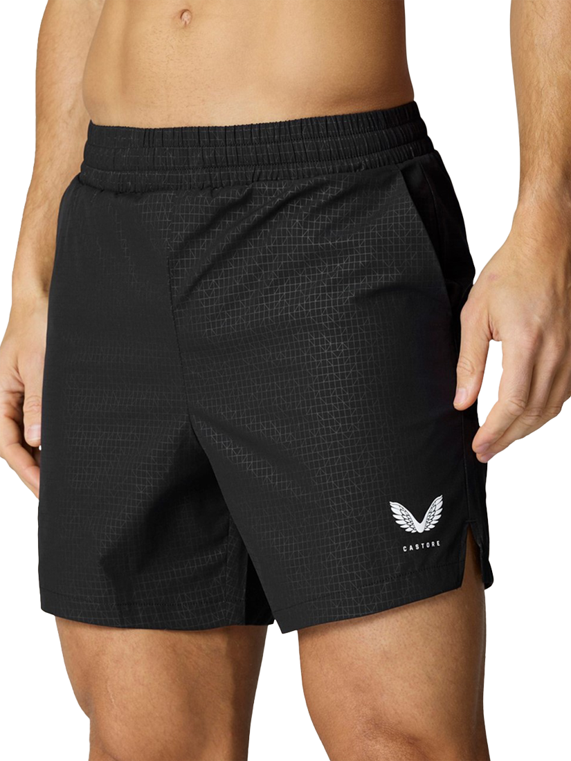 Castore Adapt Men's Swim Shorts, Black/White