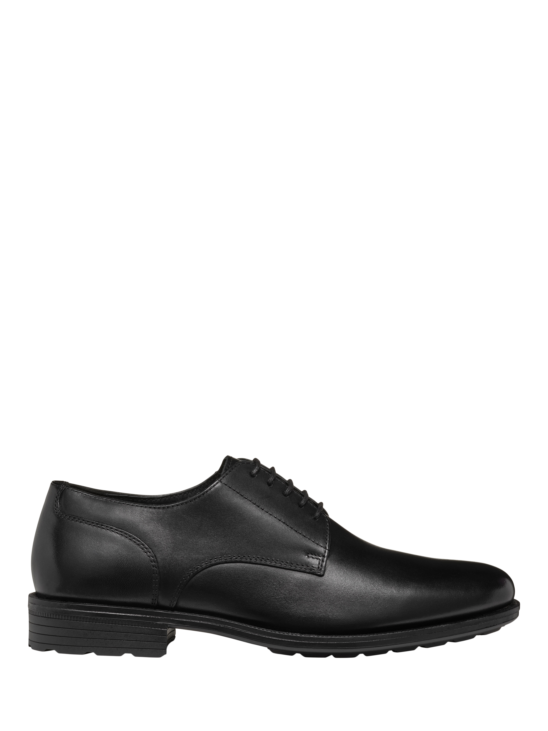 Geox Walk Pleasure F Leather Lace Up Brogues, Black