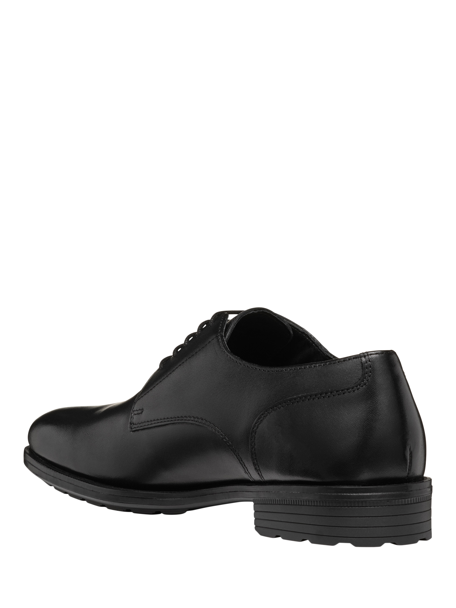 Geox Walk Pleasure F Leather Lace Up Brogues, Black