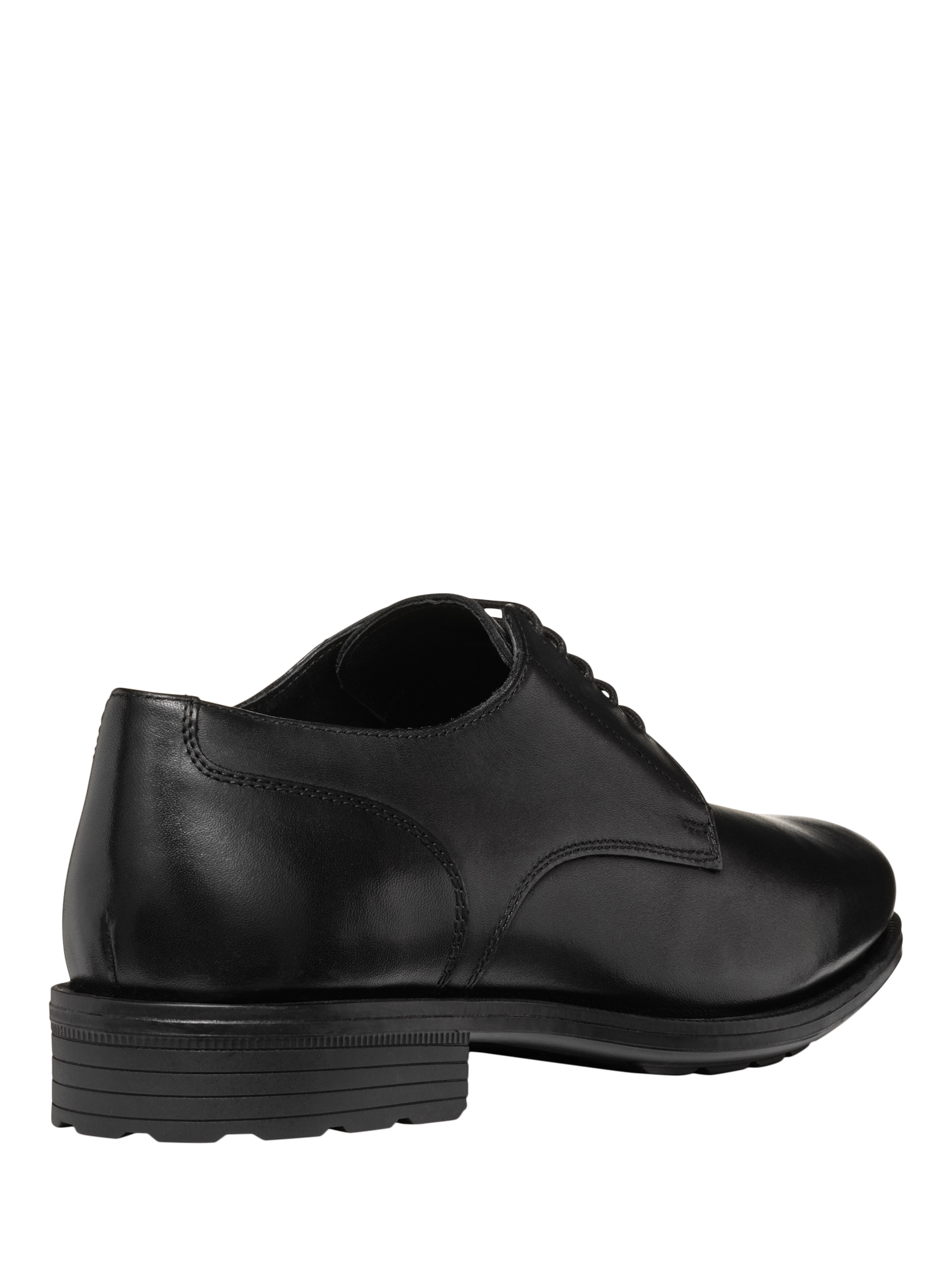 Geox Walk Pleasure F Leather Lace Up Brogues, Black