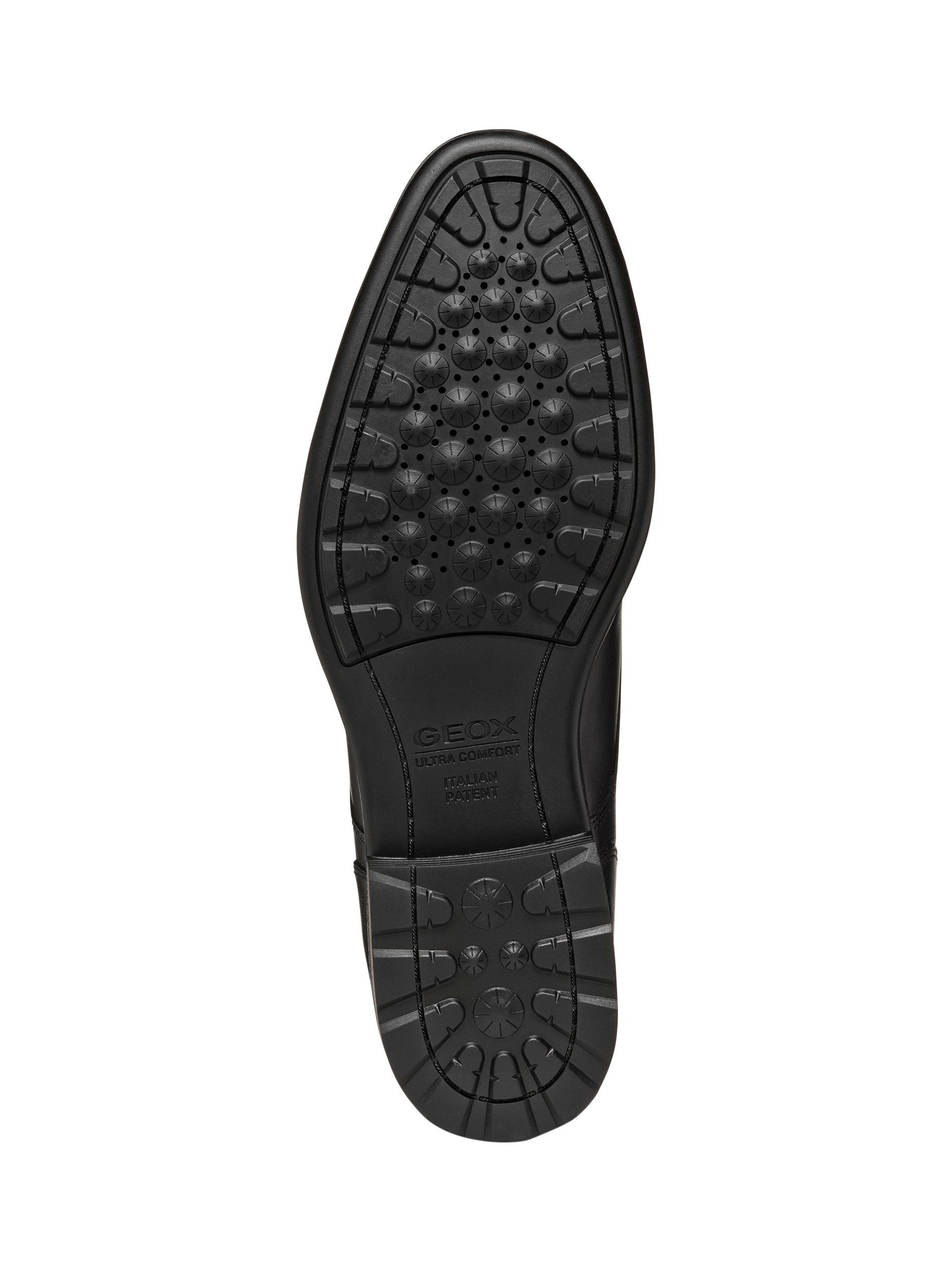 Geox Walk Pleasure F Leather Lace Up Brogues, Black