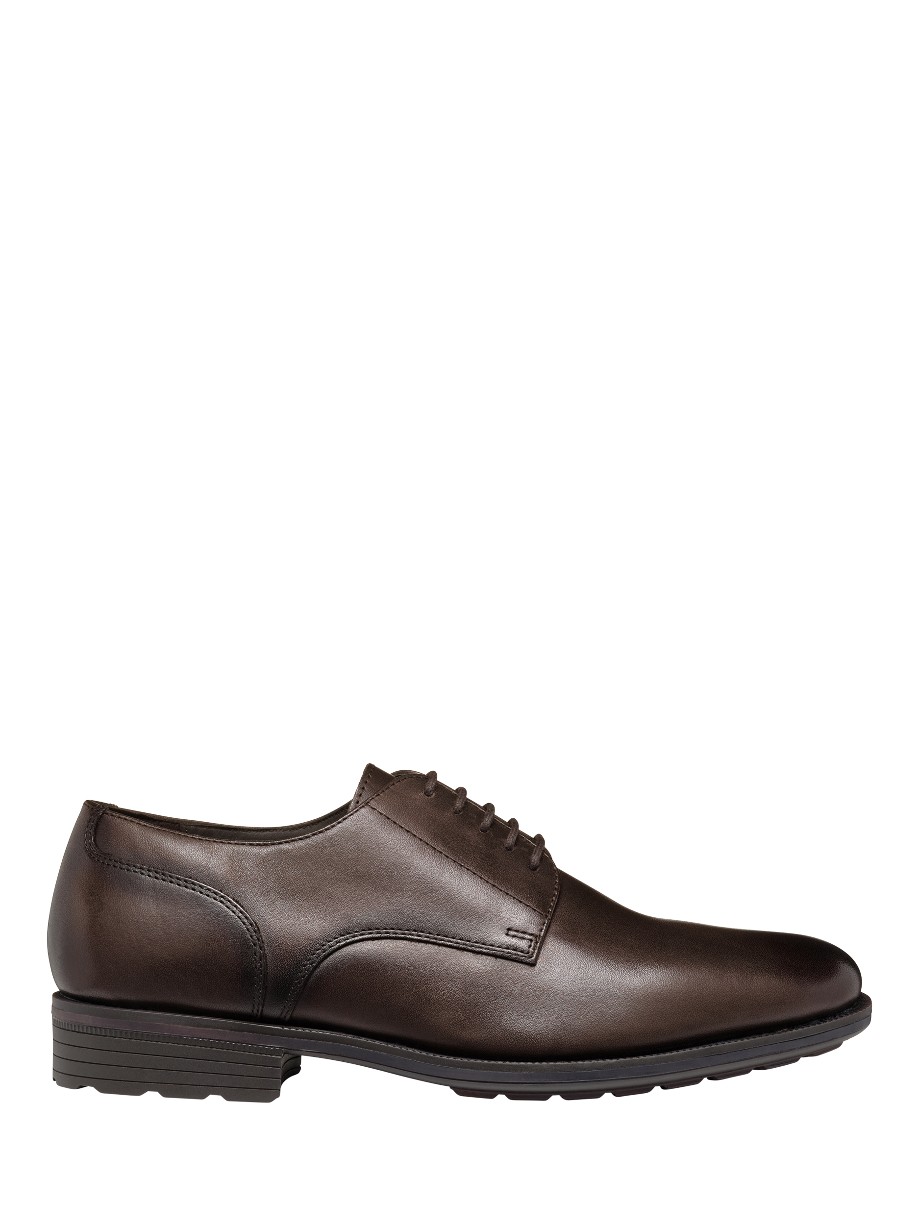 Geox Walk Pleasure F Leather Lace Up Brogues, Coffee