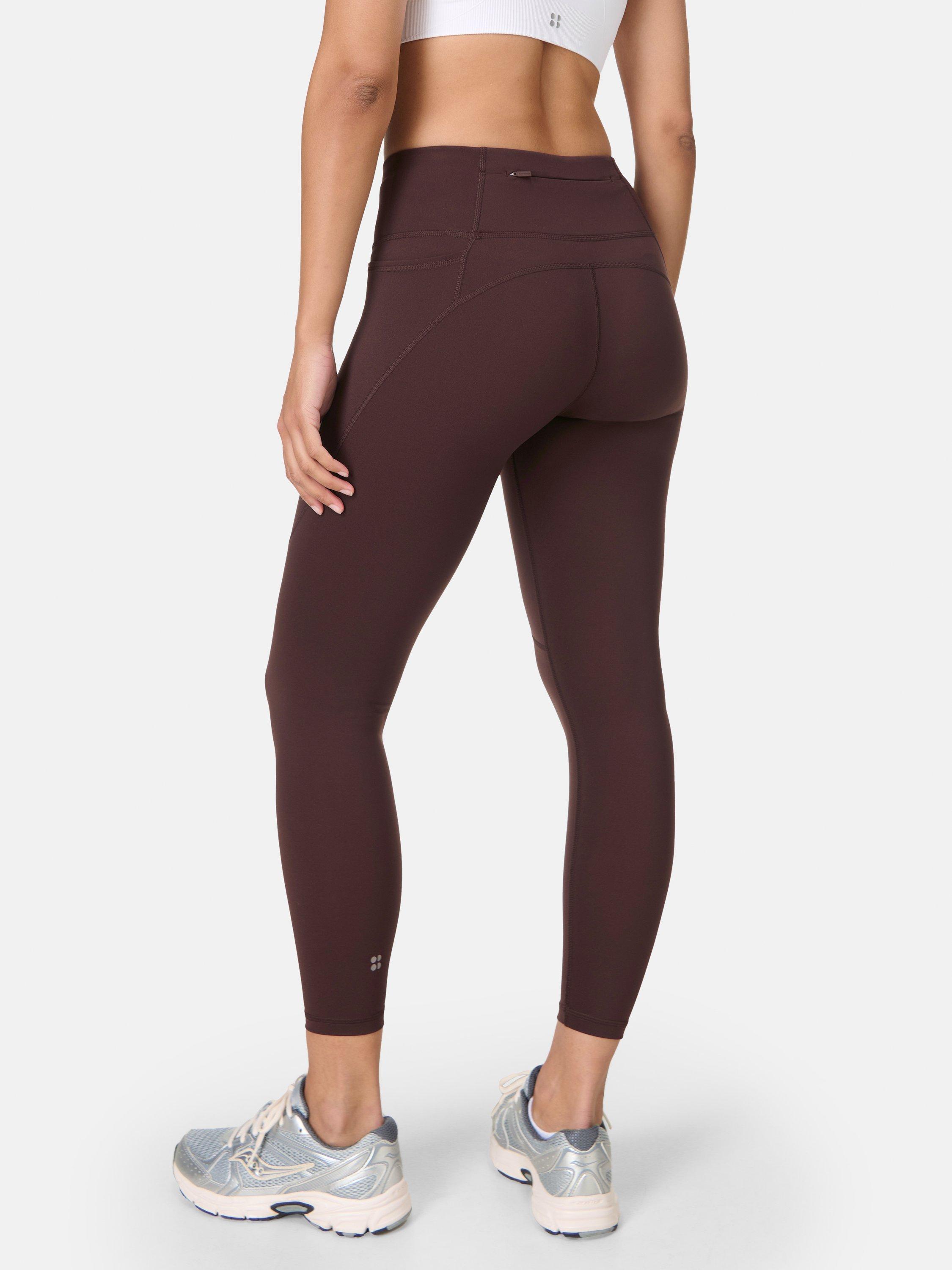 Sweaty Betty Power 7/8 Workout Leggings, Sable Brown, S