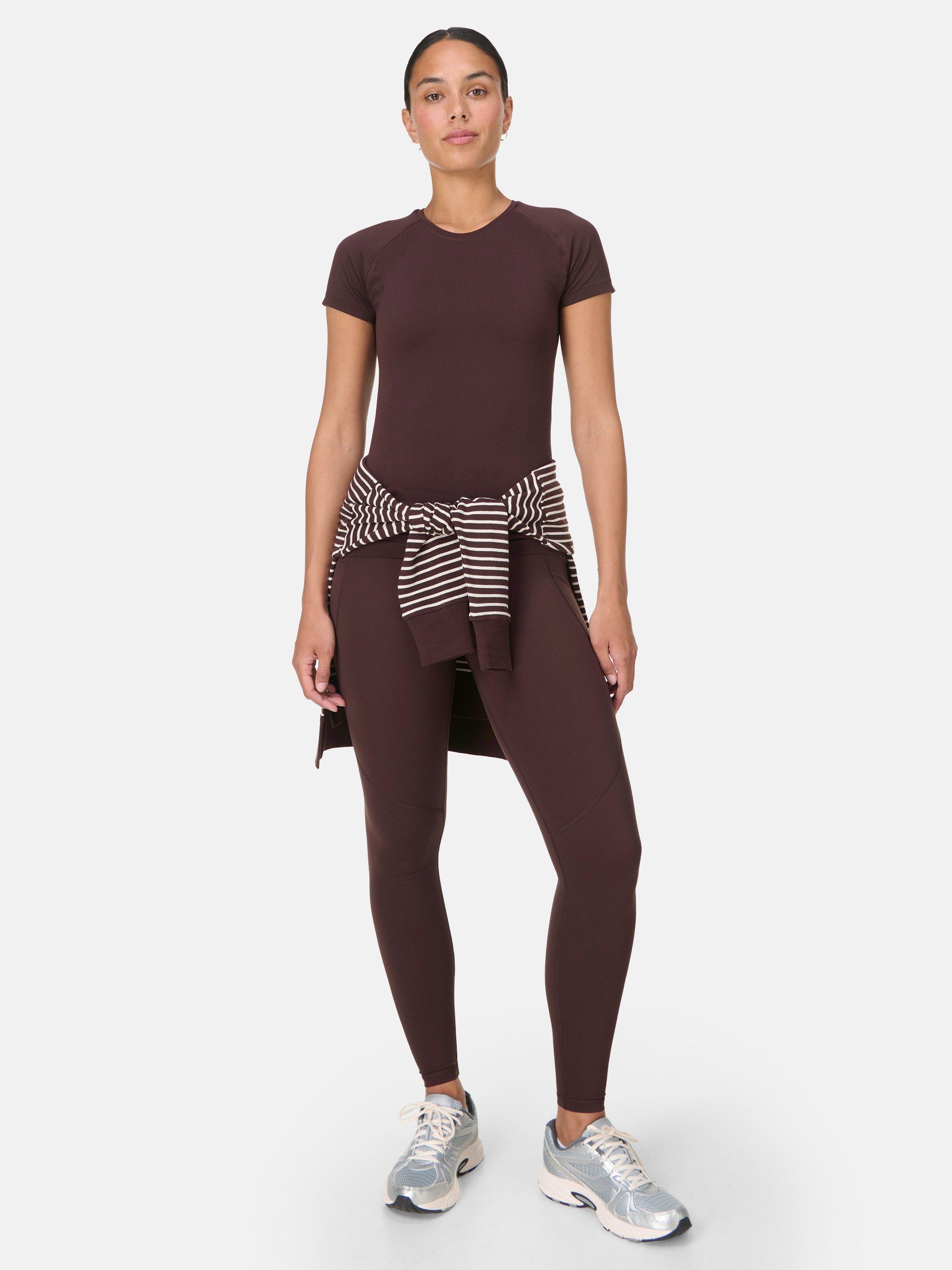 Sweaty Betty Power 7/8 Workout Leggings, Sable Brown, S