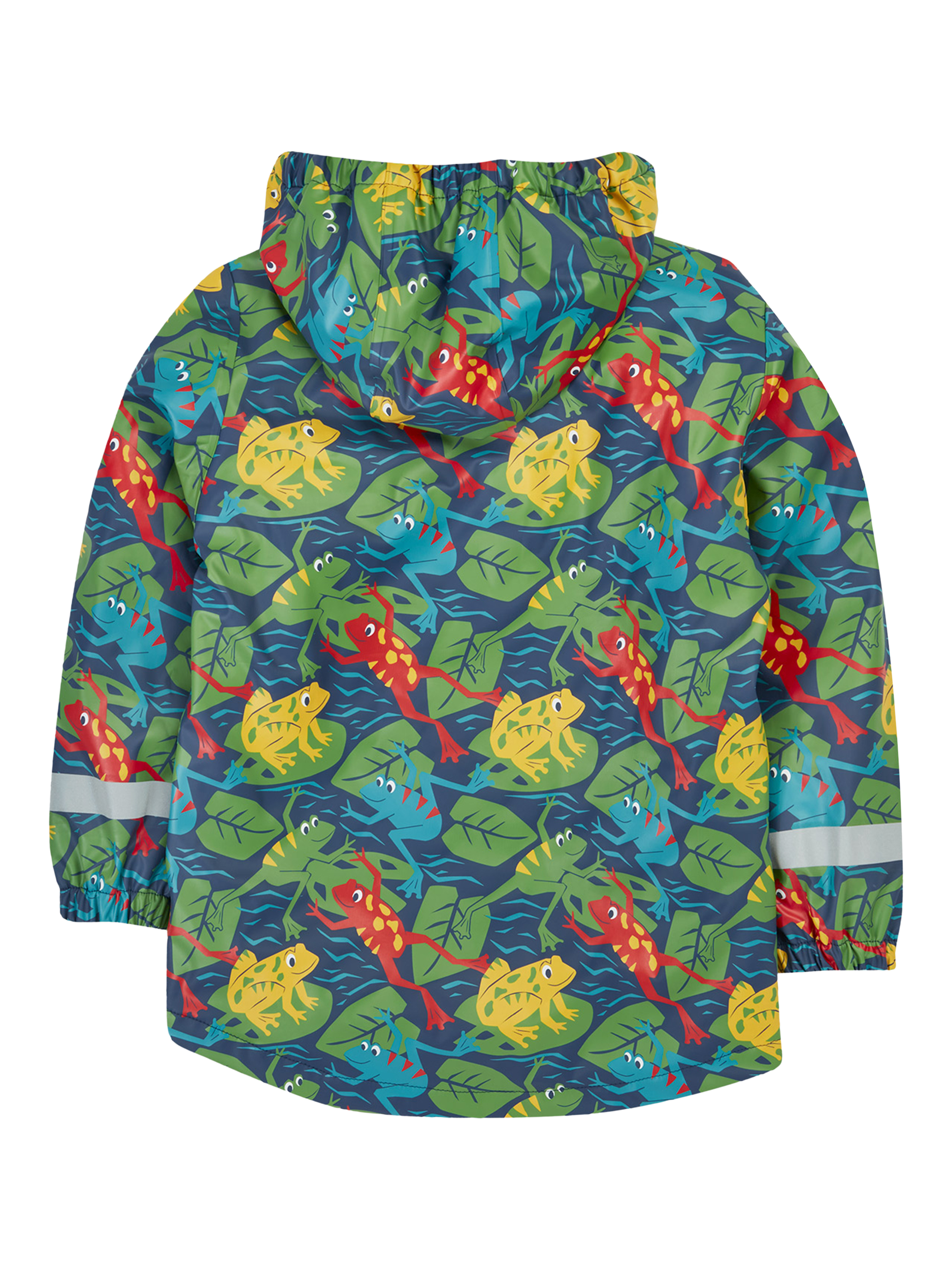 Frugi Kids' Print Puddle Buster Waterproof Coat