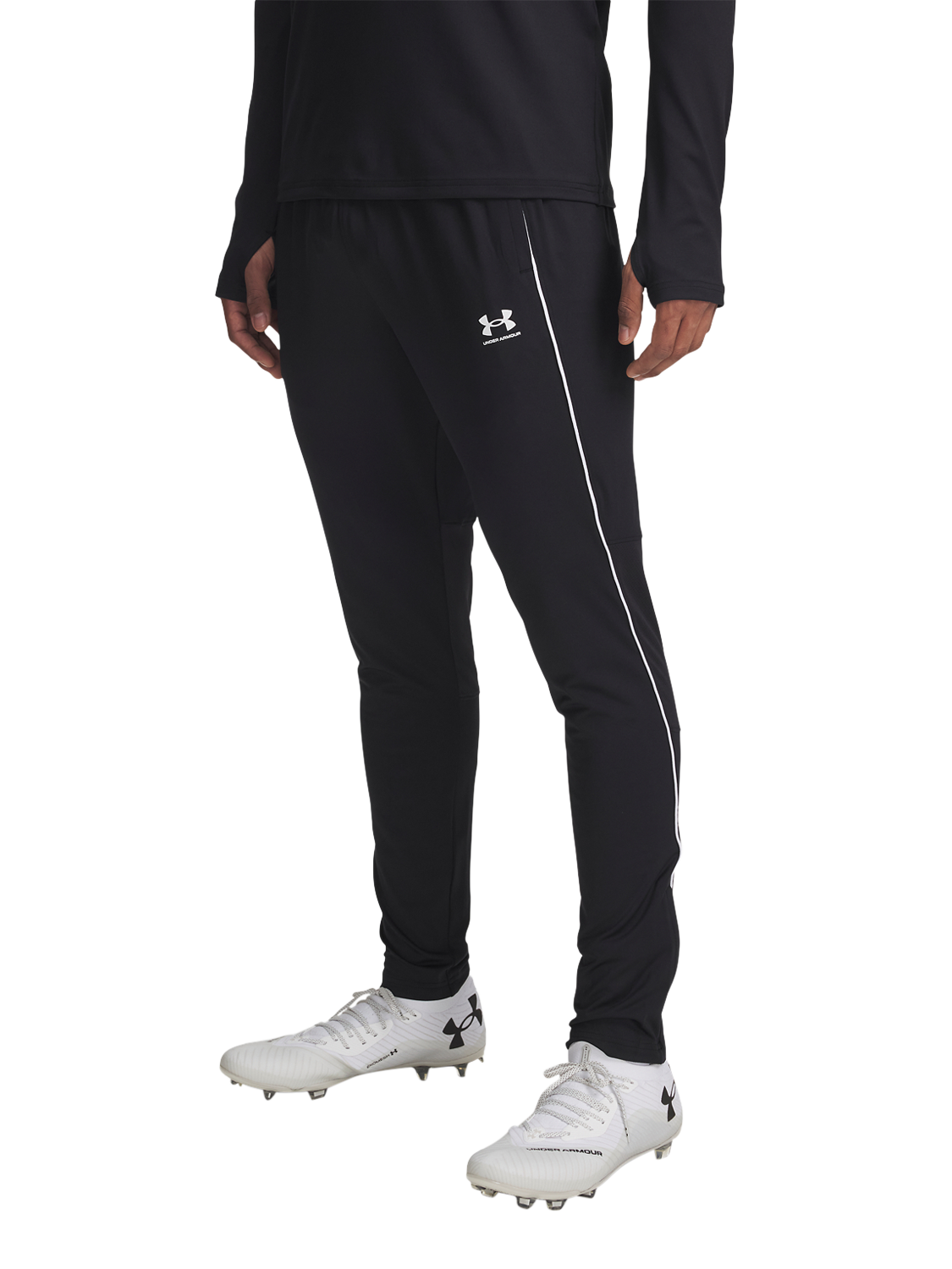 Under Armour Challenger Football Training Trousers, Black/White