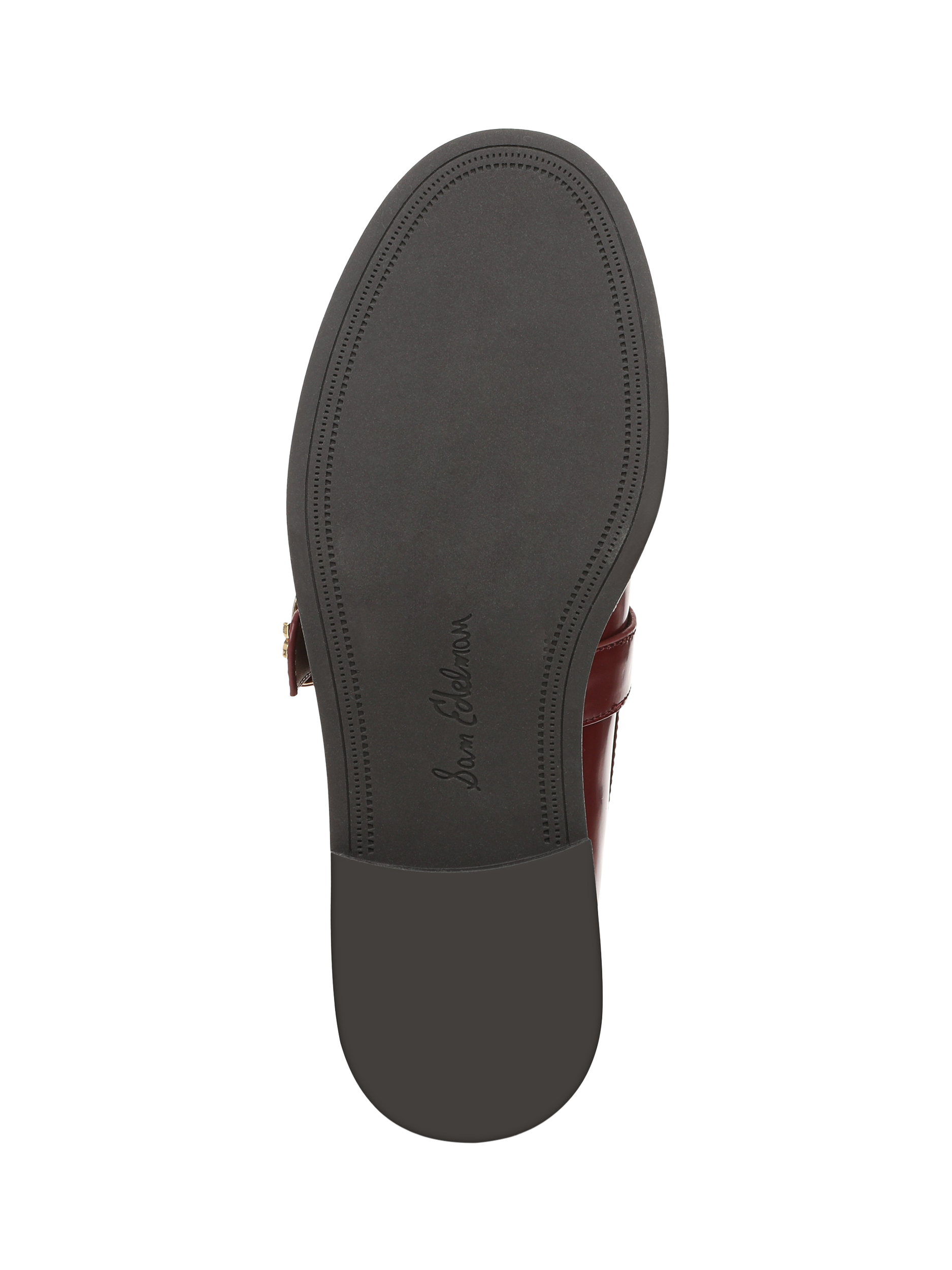 Sam Edelman Elaina Leather Mary Jane Loafers, French Merlot