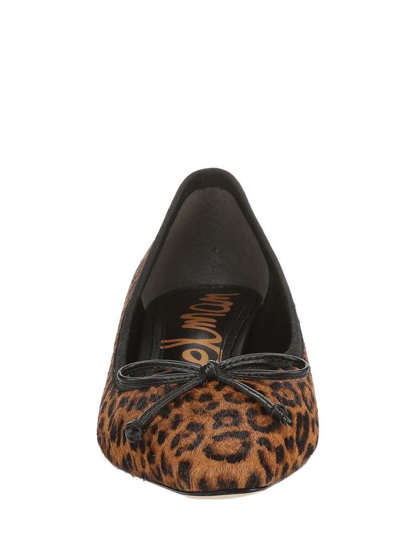 Sam Edelman Rinda Kitten Heel Leopard Print Court Shoes