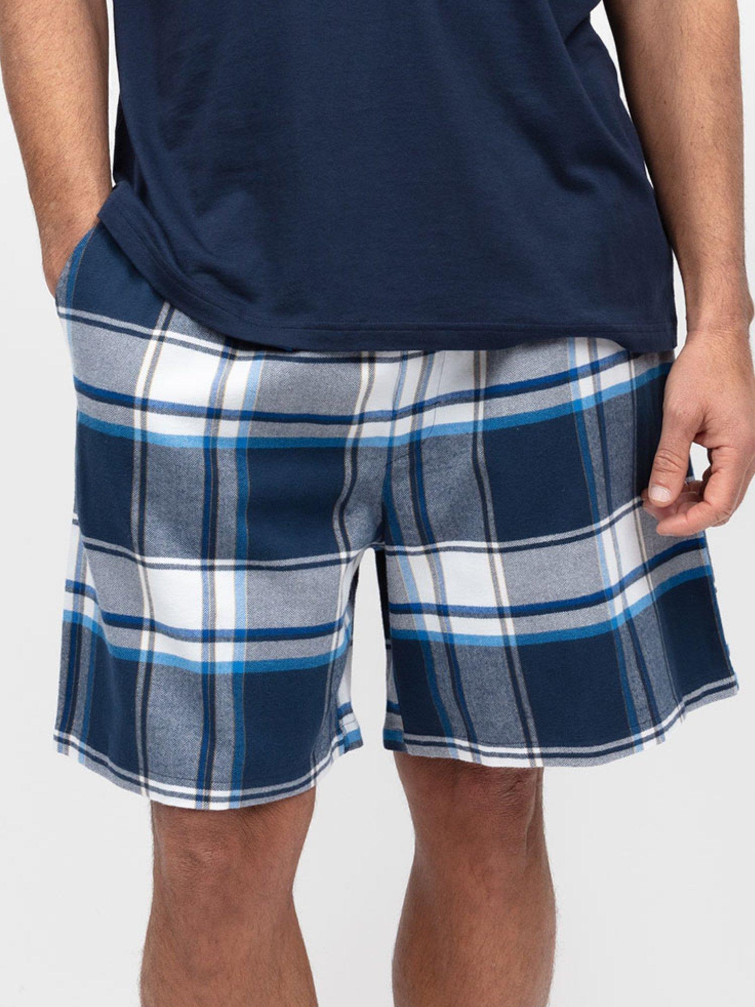 Cyberjammies Check Cotton Pyjama Shorts