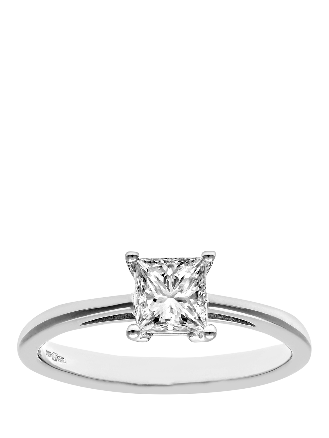 Mogul 18ct White Gold Princess Diamond Engagement Ring