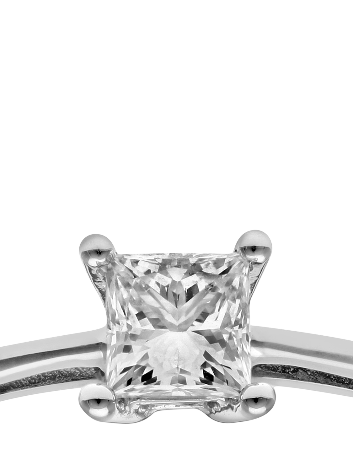Mogul 18ct White Gold Princess Diamond Engagement Ring