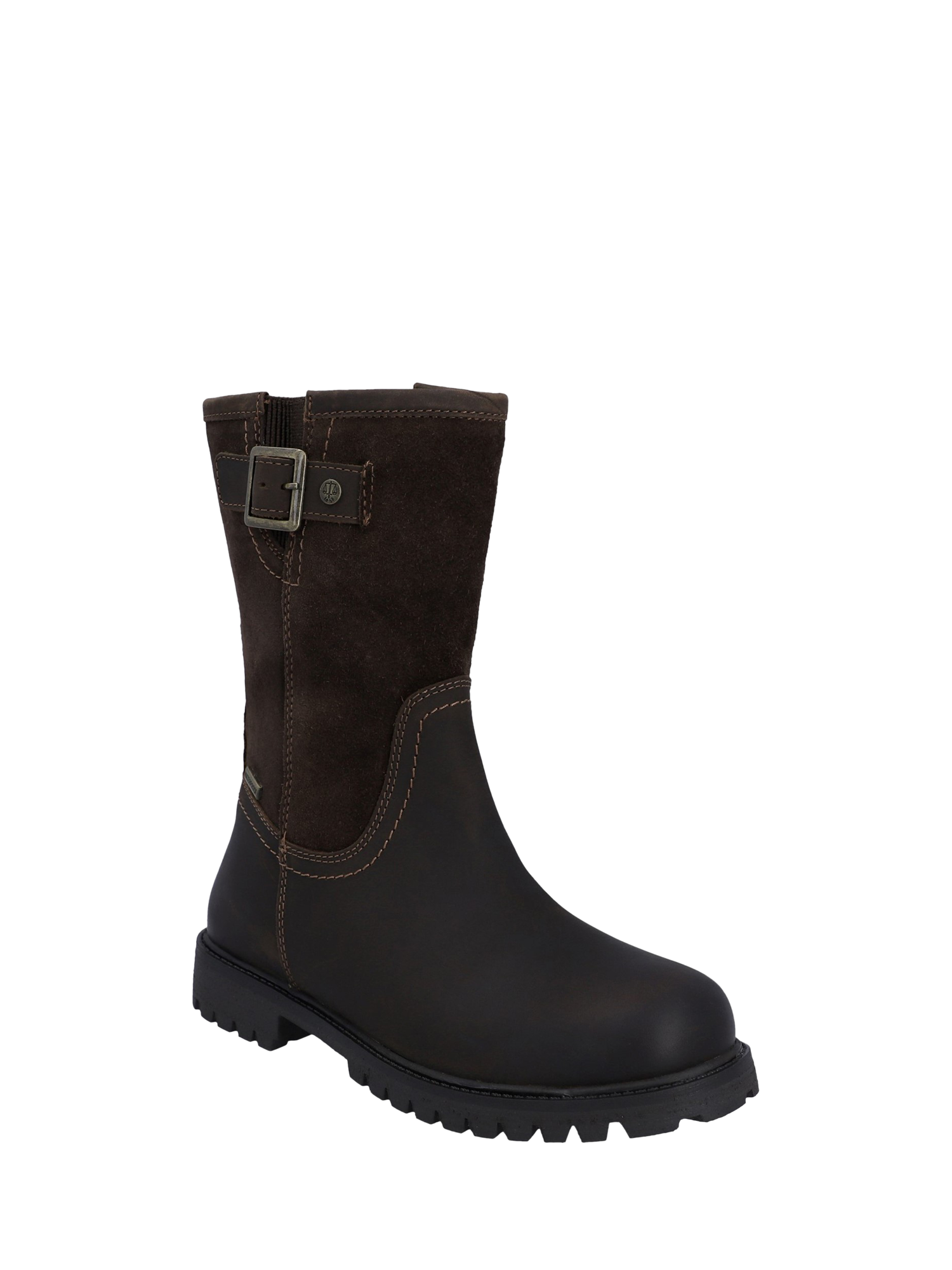 Hunter Canna Hybrid Leather Suede Ankle Country Boots