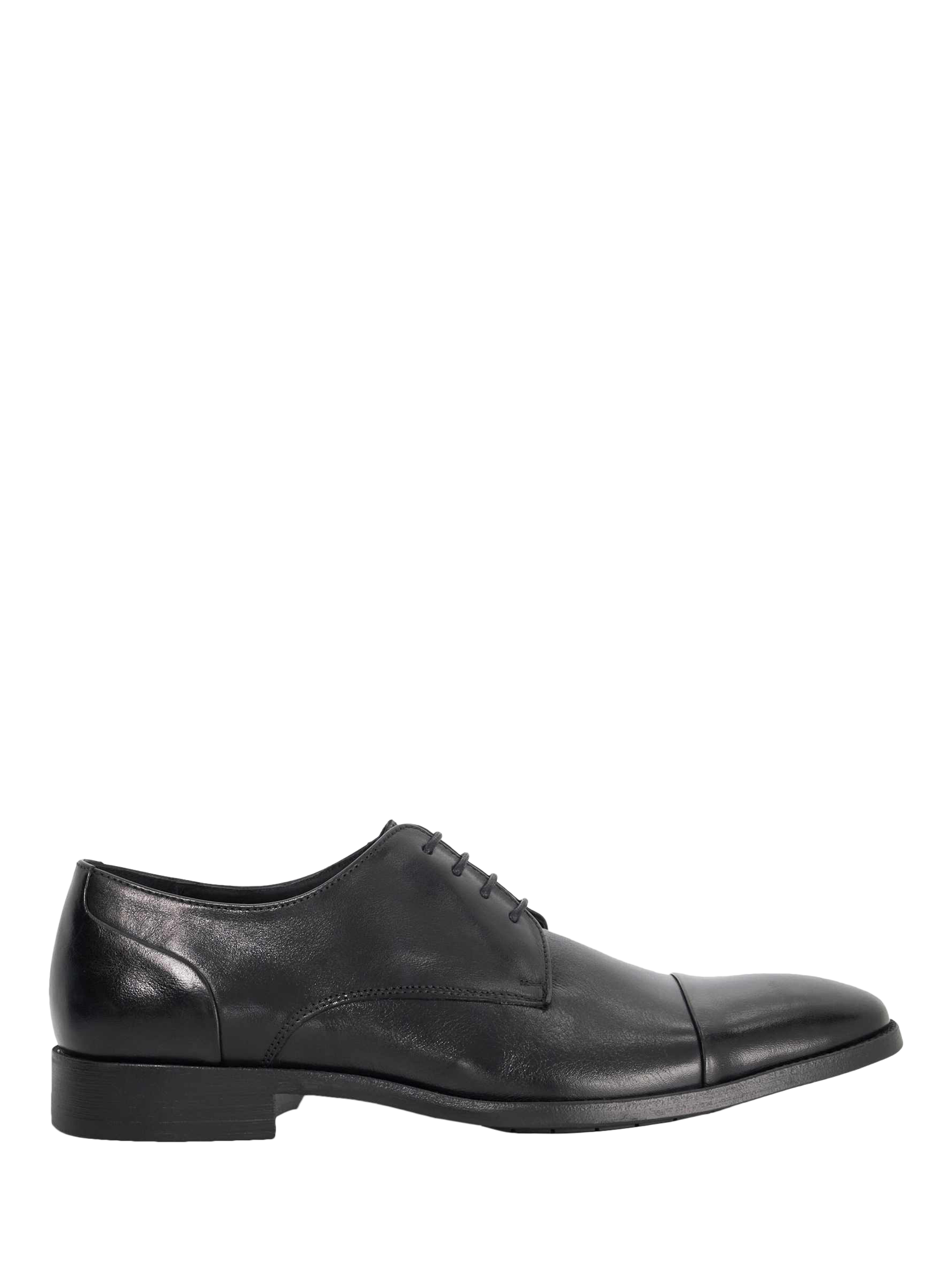 Dune London Suffix Wide Fit Leather Flexi Sole Toe Cap Gibson ShoesDune ...