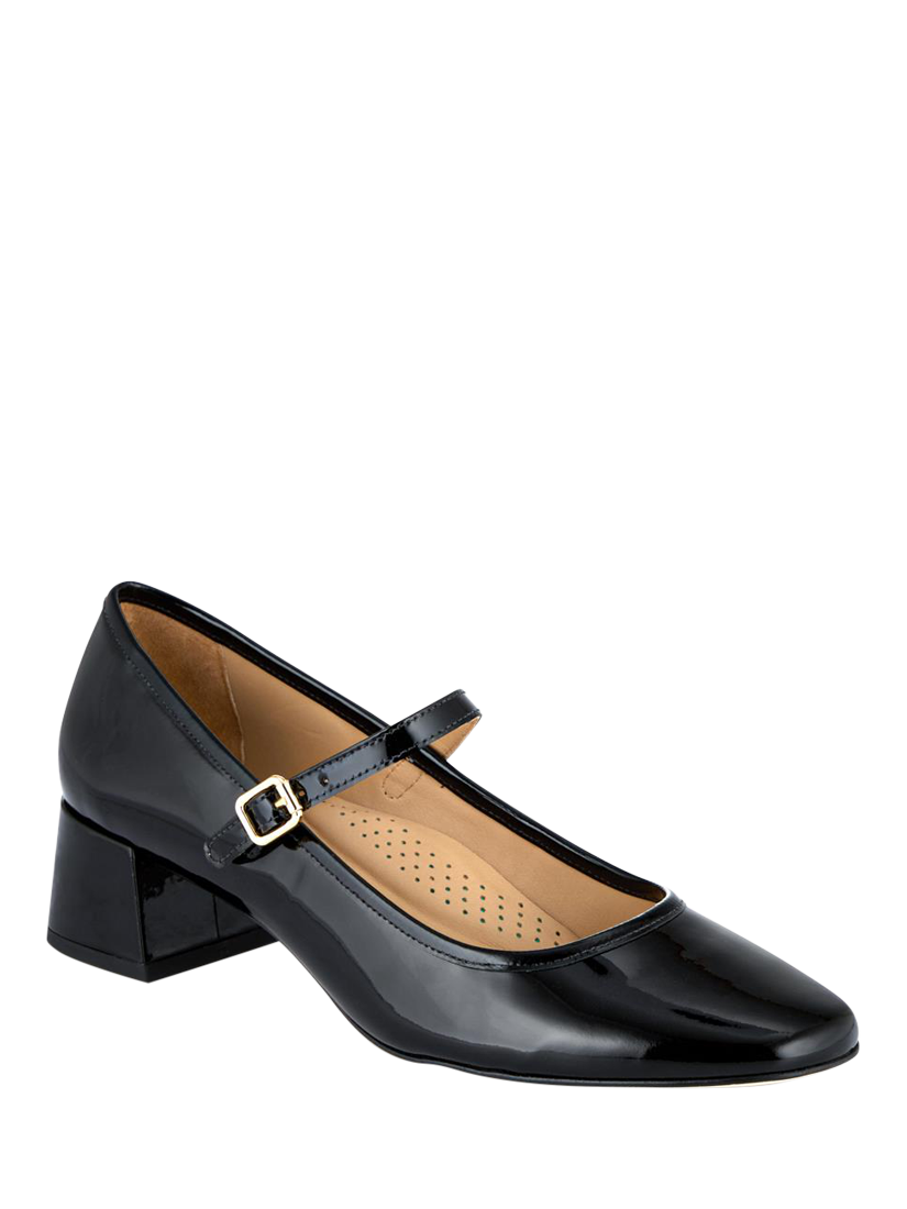 Jones Bootmaker Xabrina Patent Leather Mary Janes, Black