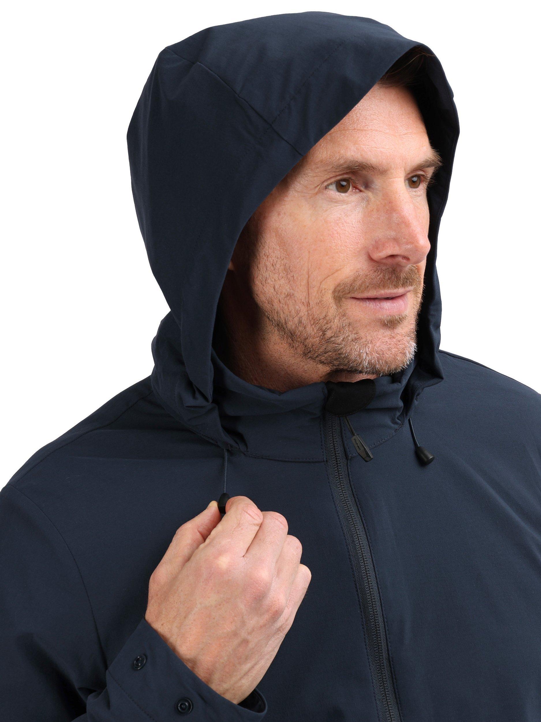Rohan Men's Fairway Packable Hood Waterproof Jacket, True Navy