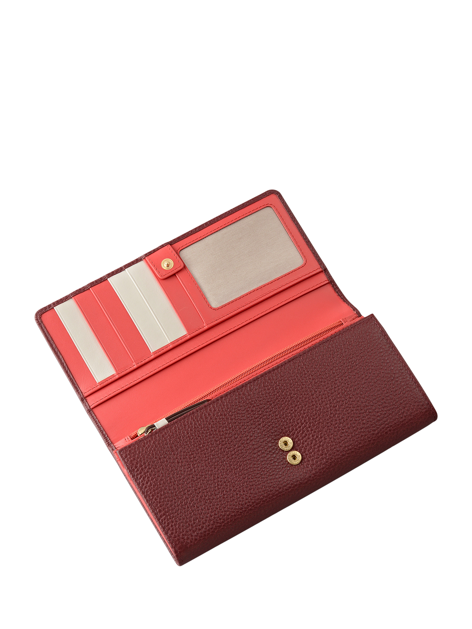 Radley Loyal Radley Leather Flap Over Purse, Merlot