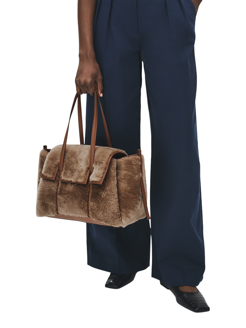 Radley The Chancery Shearling Shoulder Bag