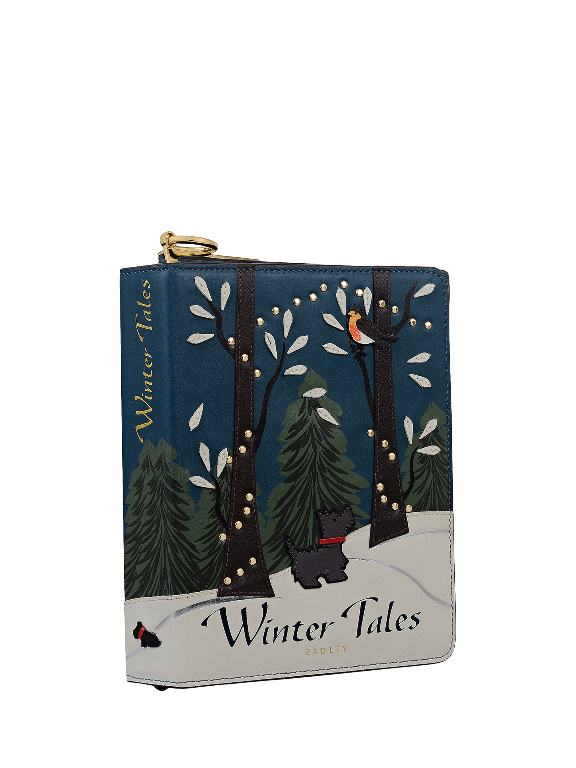 Radley Book Street Winter Tales Small Flap Over Crossbody Bag