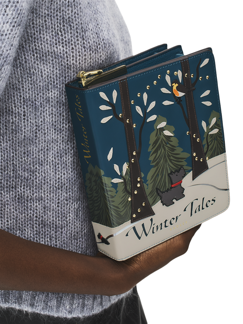 Radley Book Street Winter Tales Small Flap Over Crossbody Bag