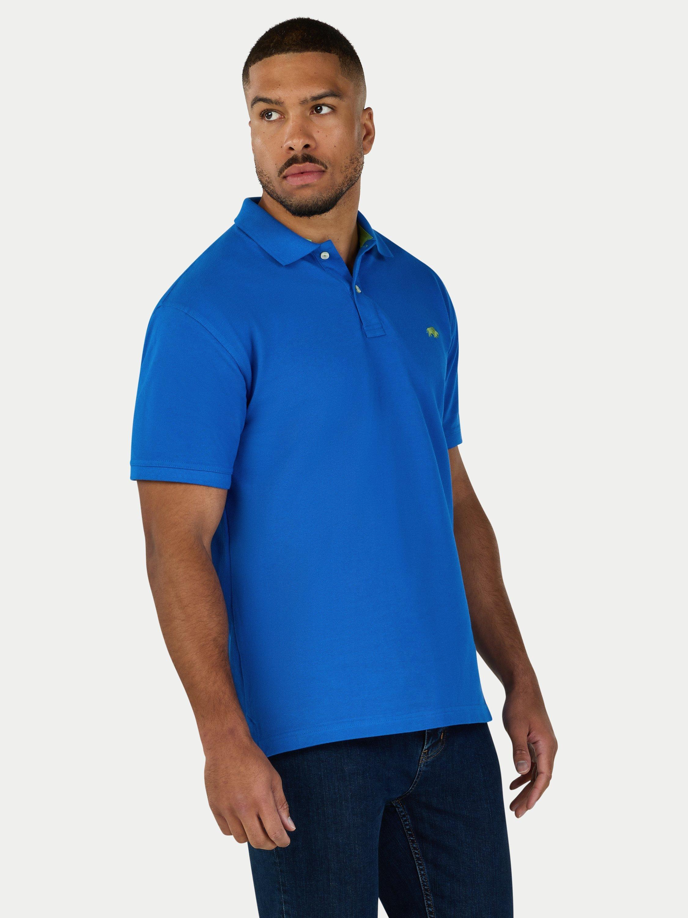 Raging Bull Classic Polo Shirt, Cobalt Blue