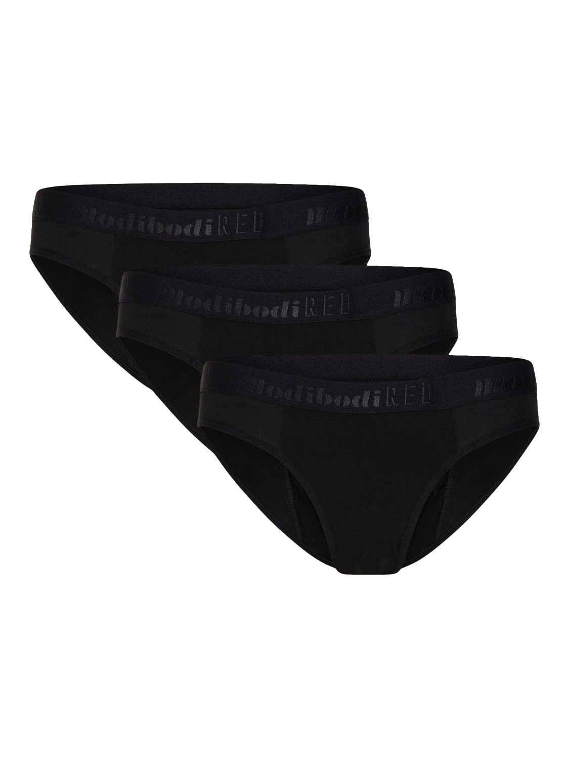 Modibodi Teen Period Hipster Knickers, Moderate Absorbency, Pack of 3 ...