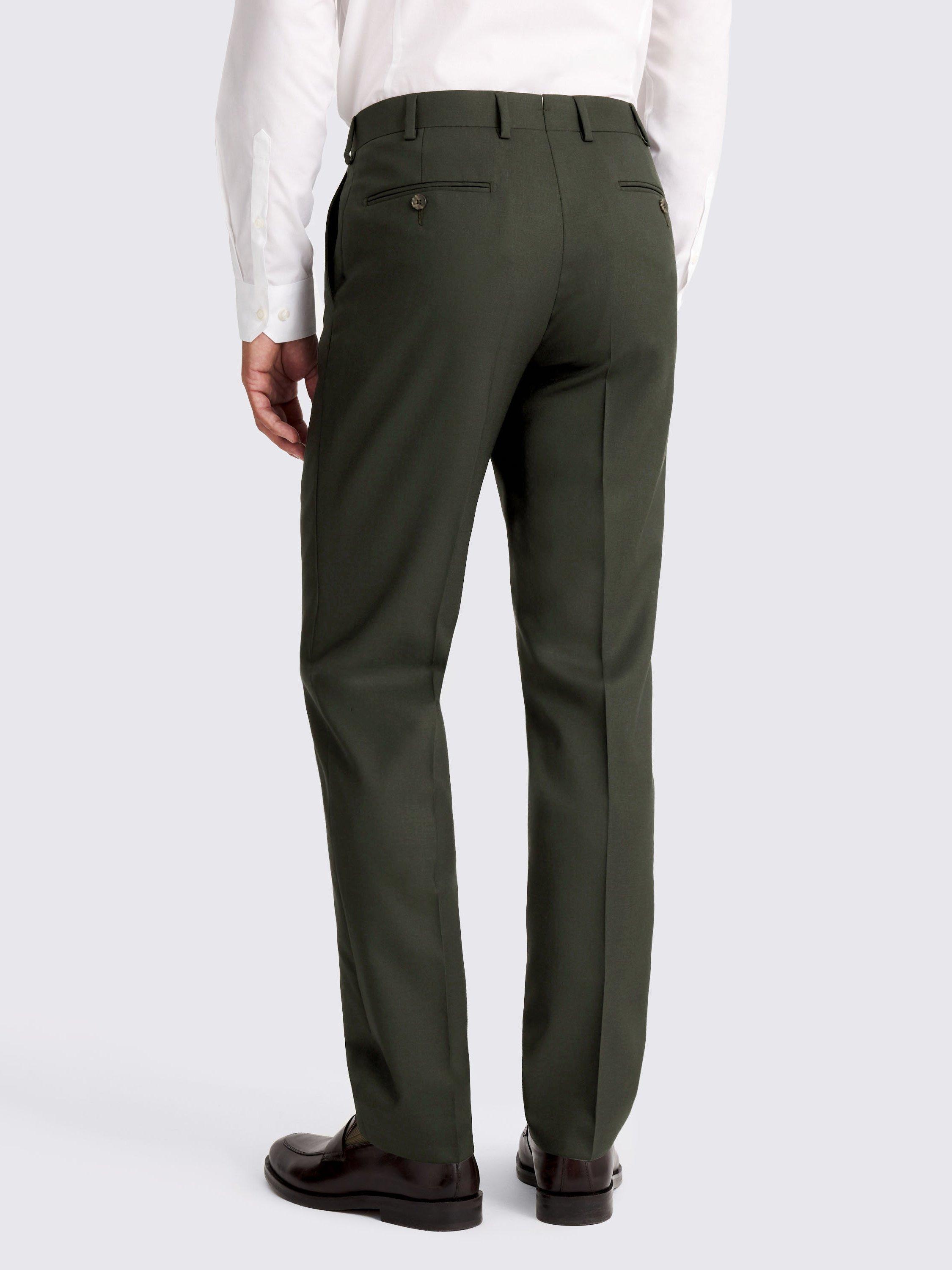 Moss Moss x Barberis Wool Tailored Trousers
