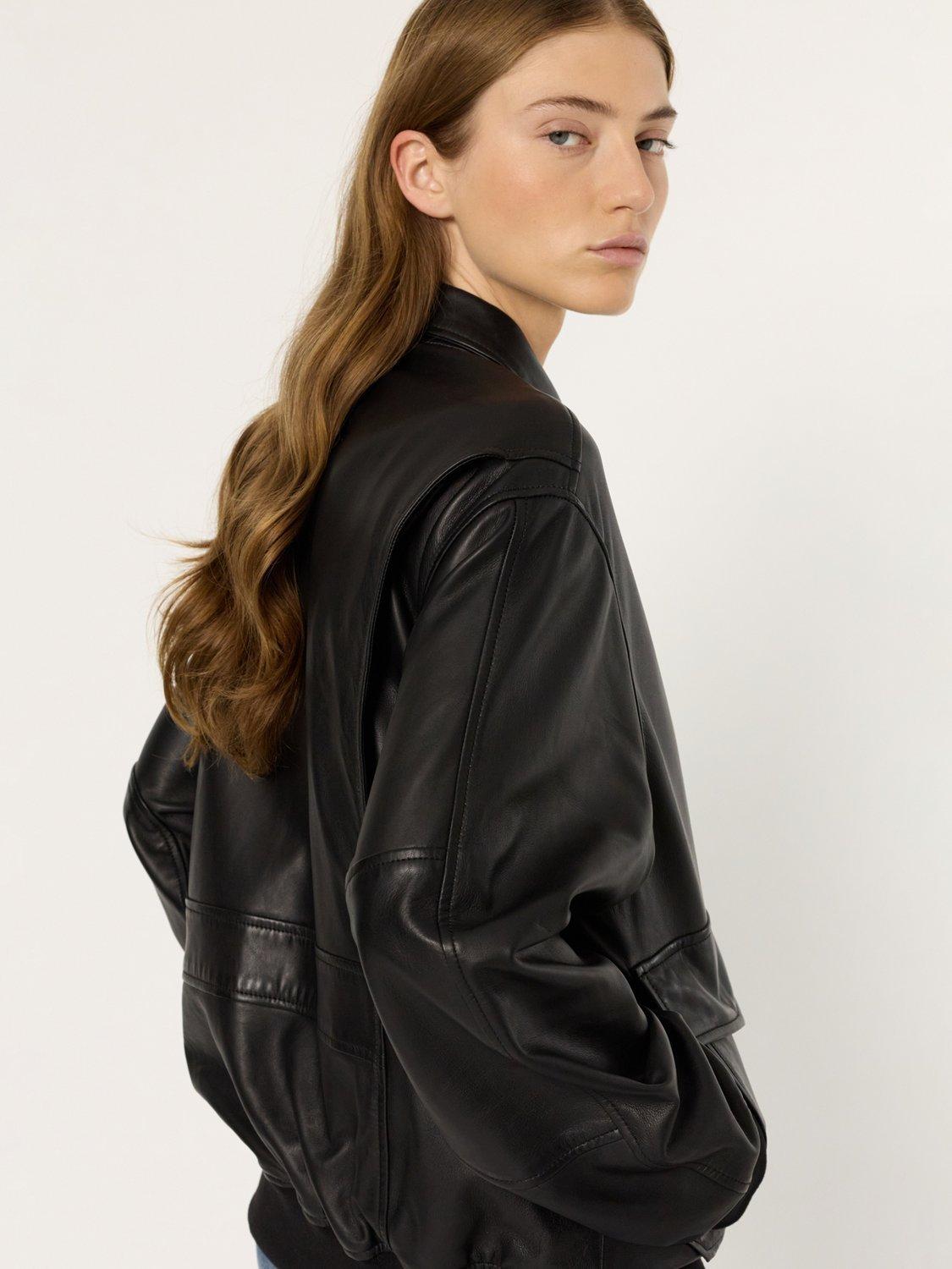 Gerard Darel Nima Suede Leather Jacket