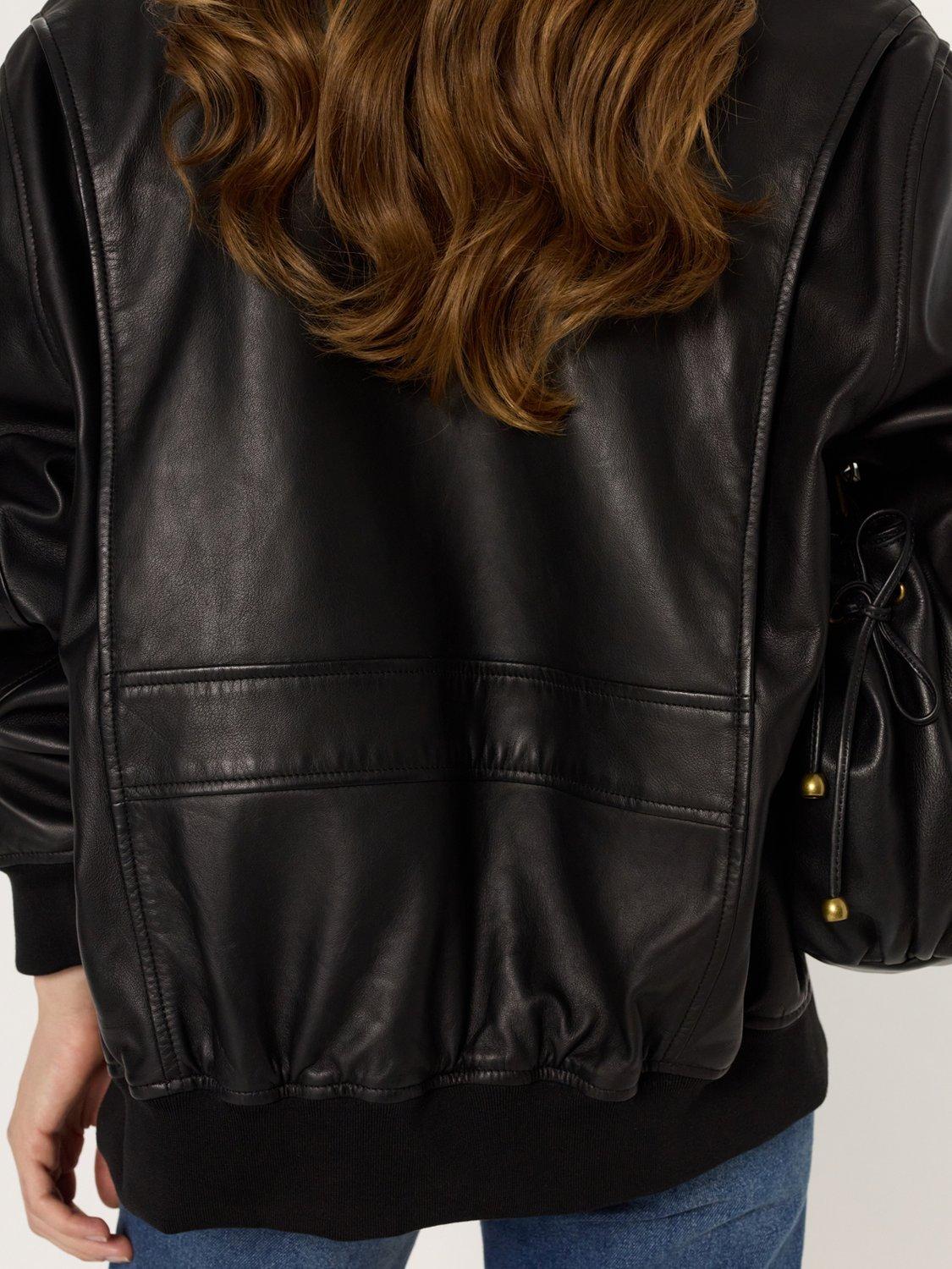 Gerard Darel Nima Suede Leather Jacket