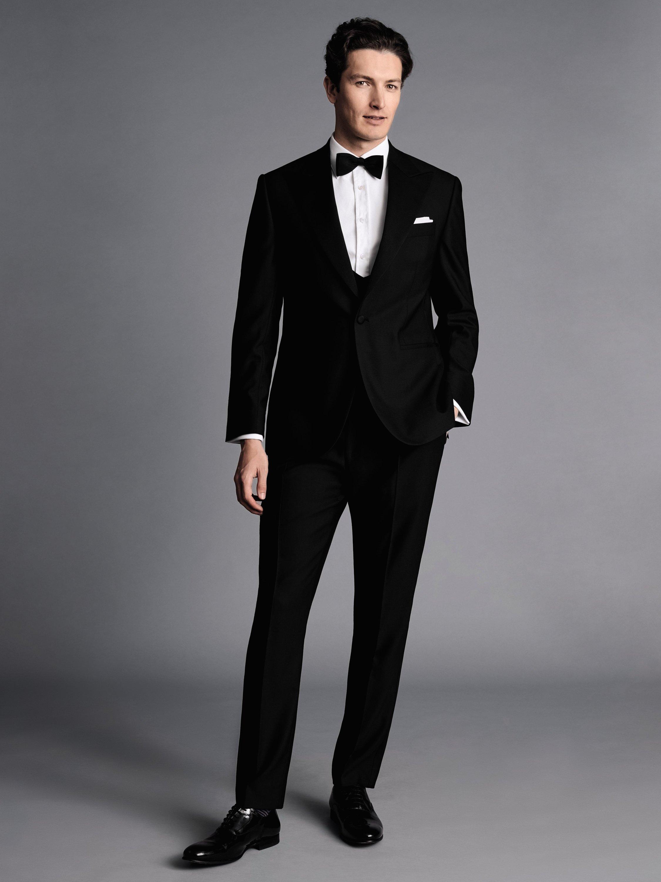 Charles Tyrwhitt Double Breasted Wool Waistcoat