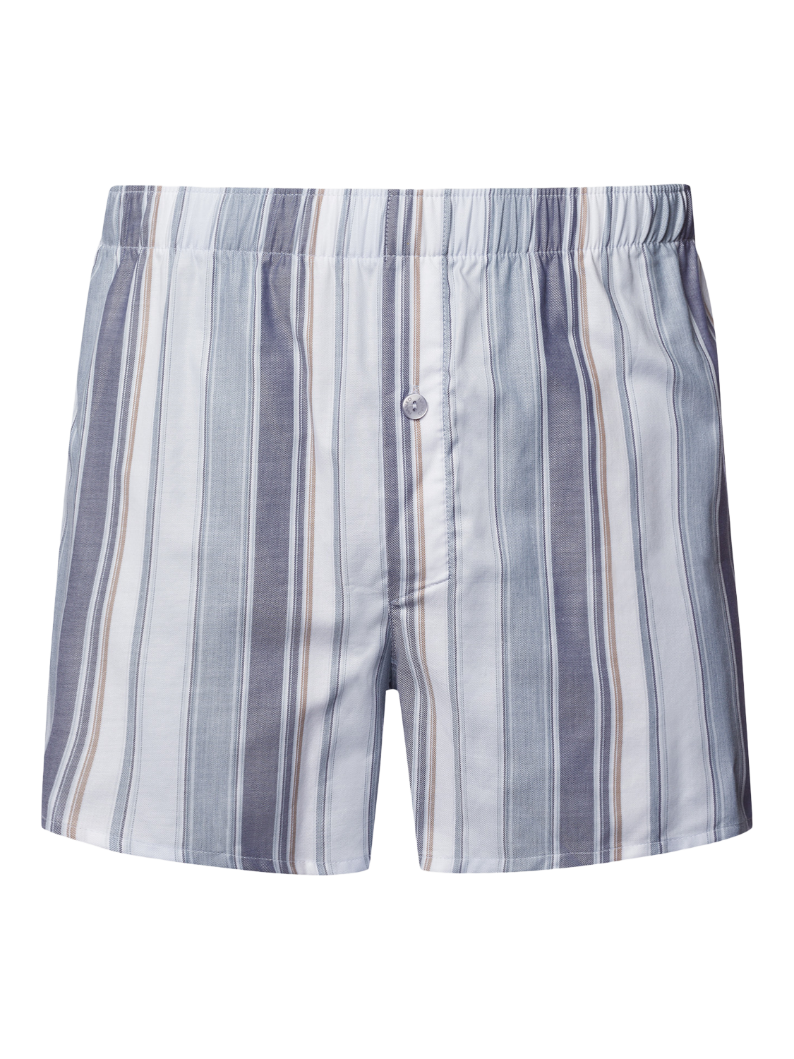 Hanro Cotton Fancy Woven Boxers, Smokey Blue
