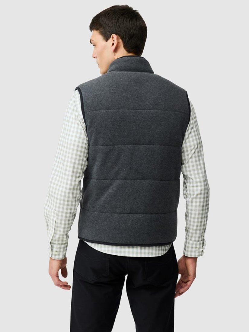 Rodd & Gunn Parkvale Padded Jersey Gilet, Granite