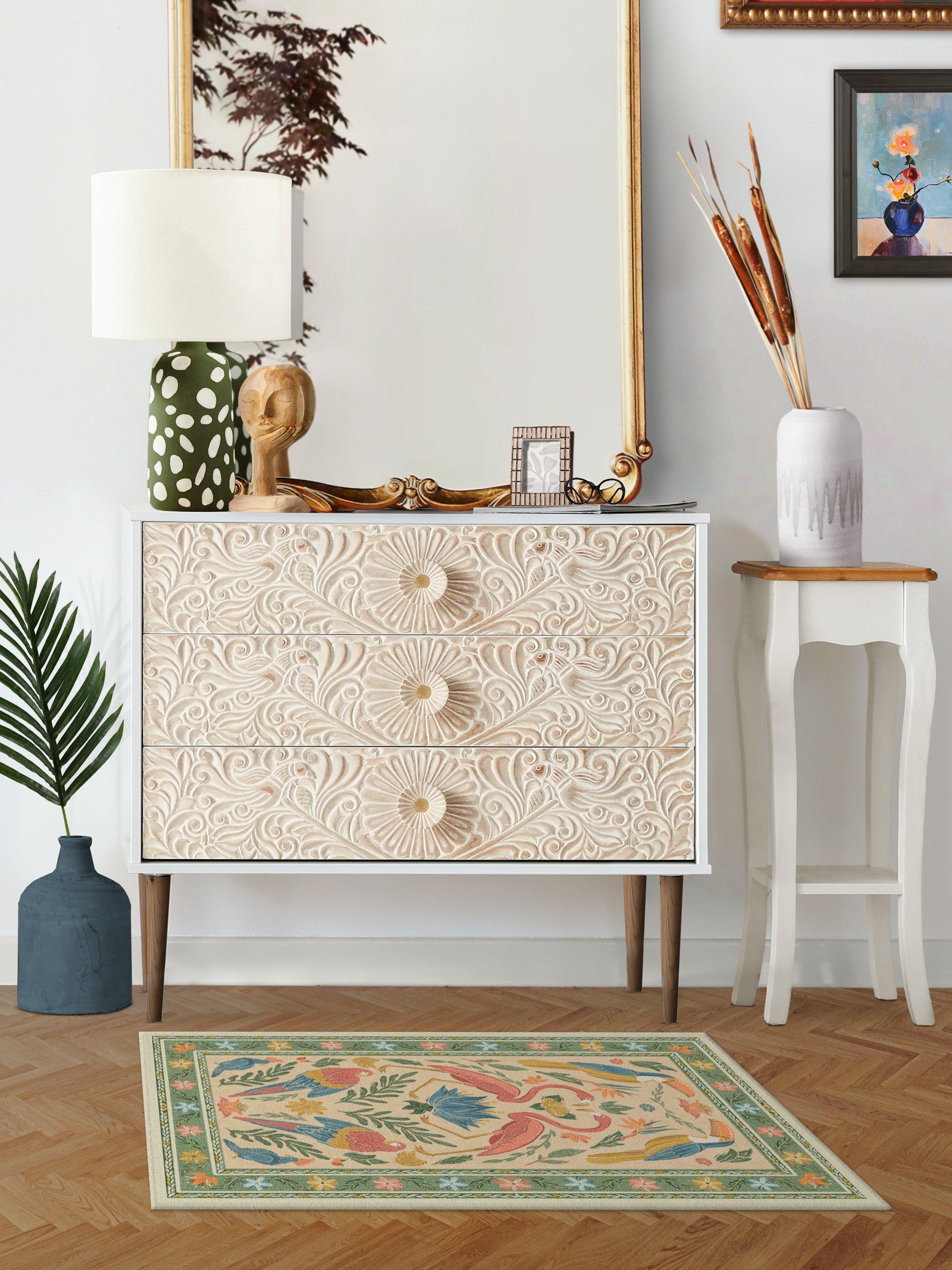 Ruggable x Iris Apfel Birds of a Feather Rug