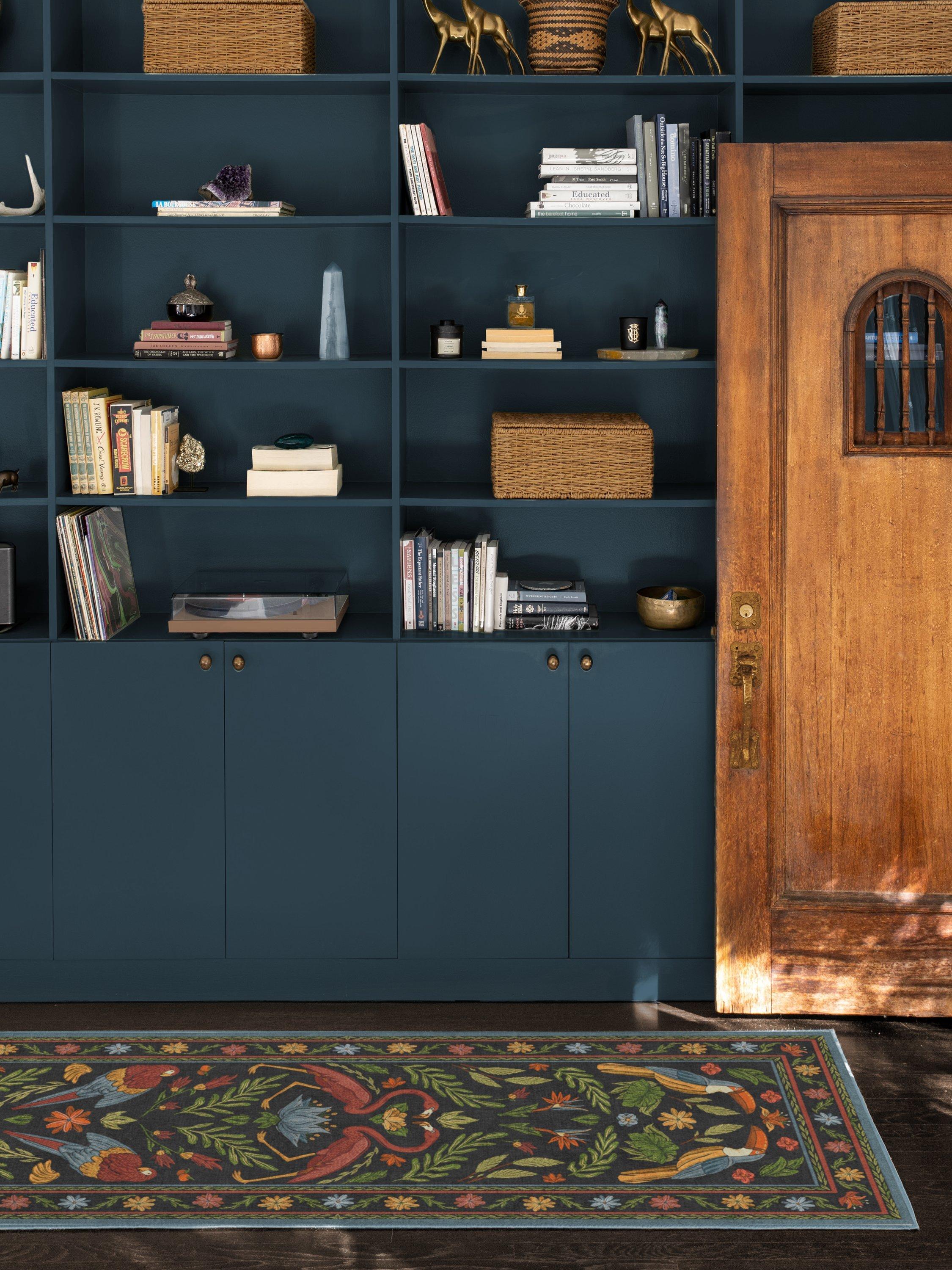 Ruggable x Iris Apfel Birds of a Feather Rug, Multi