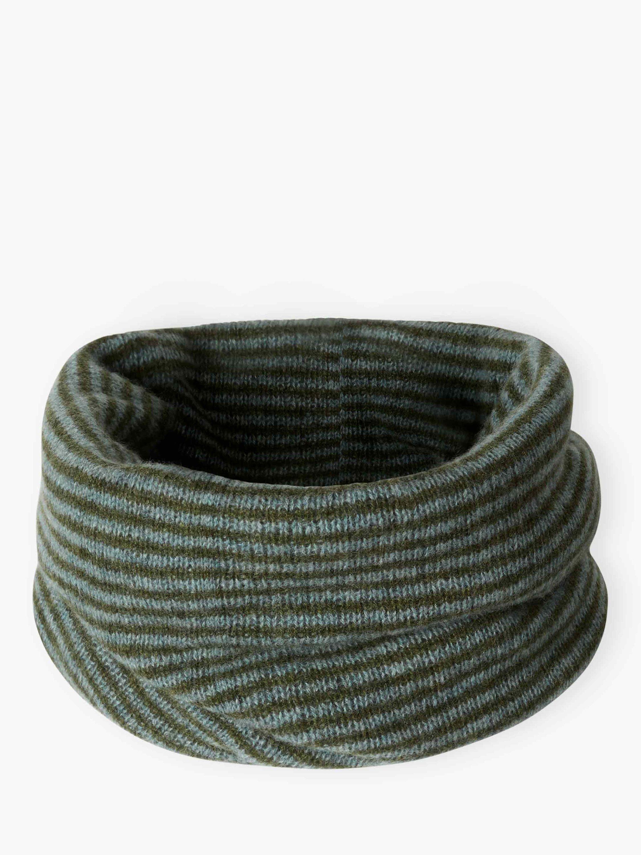 Brora Stripe Pure Cashmere Snood