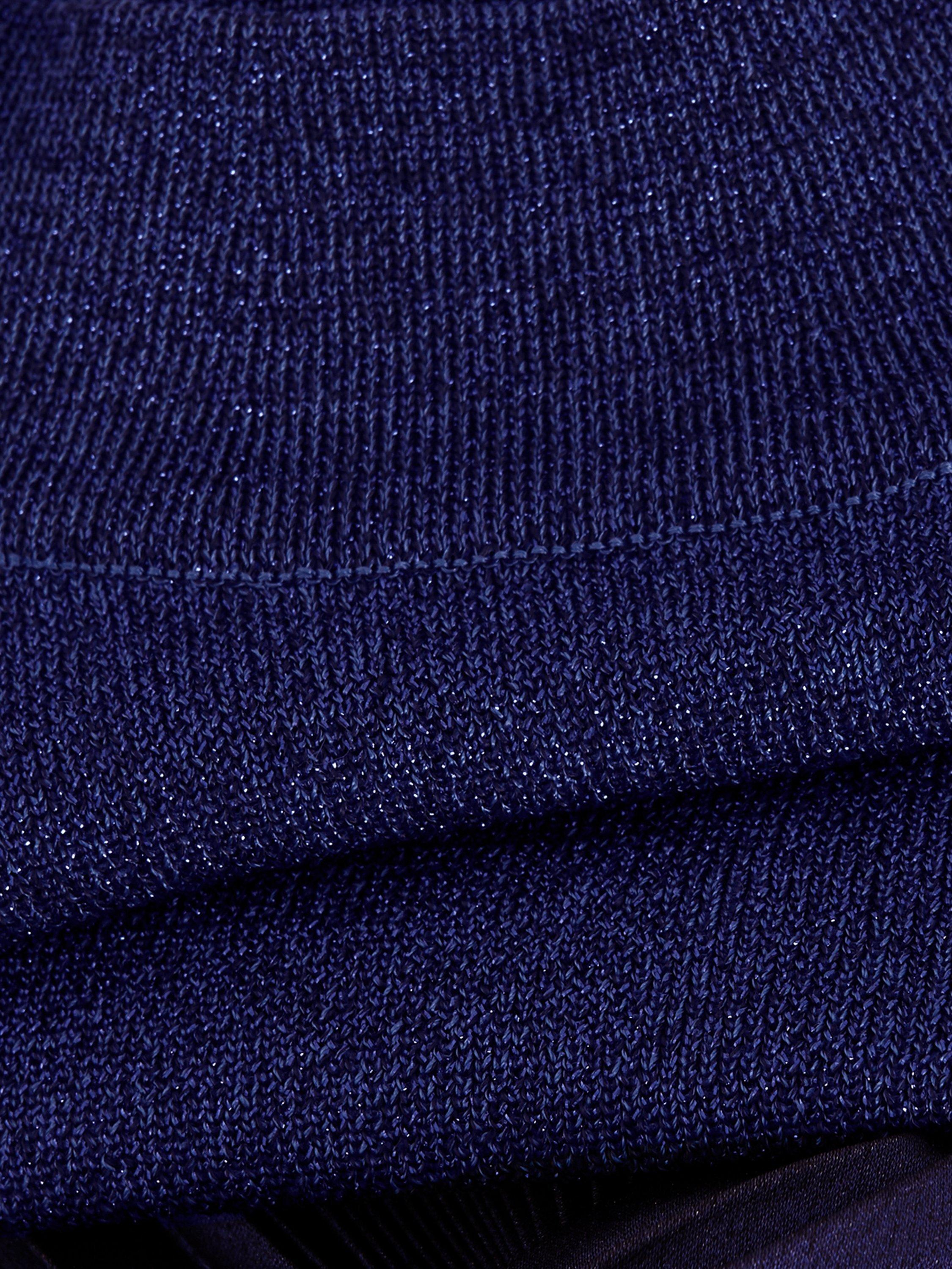 Phase Eight Petite Jayla Knit Top Midi Dress, Cobalt, 12