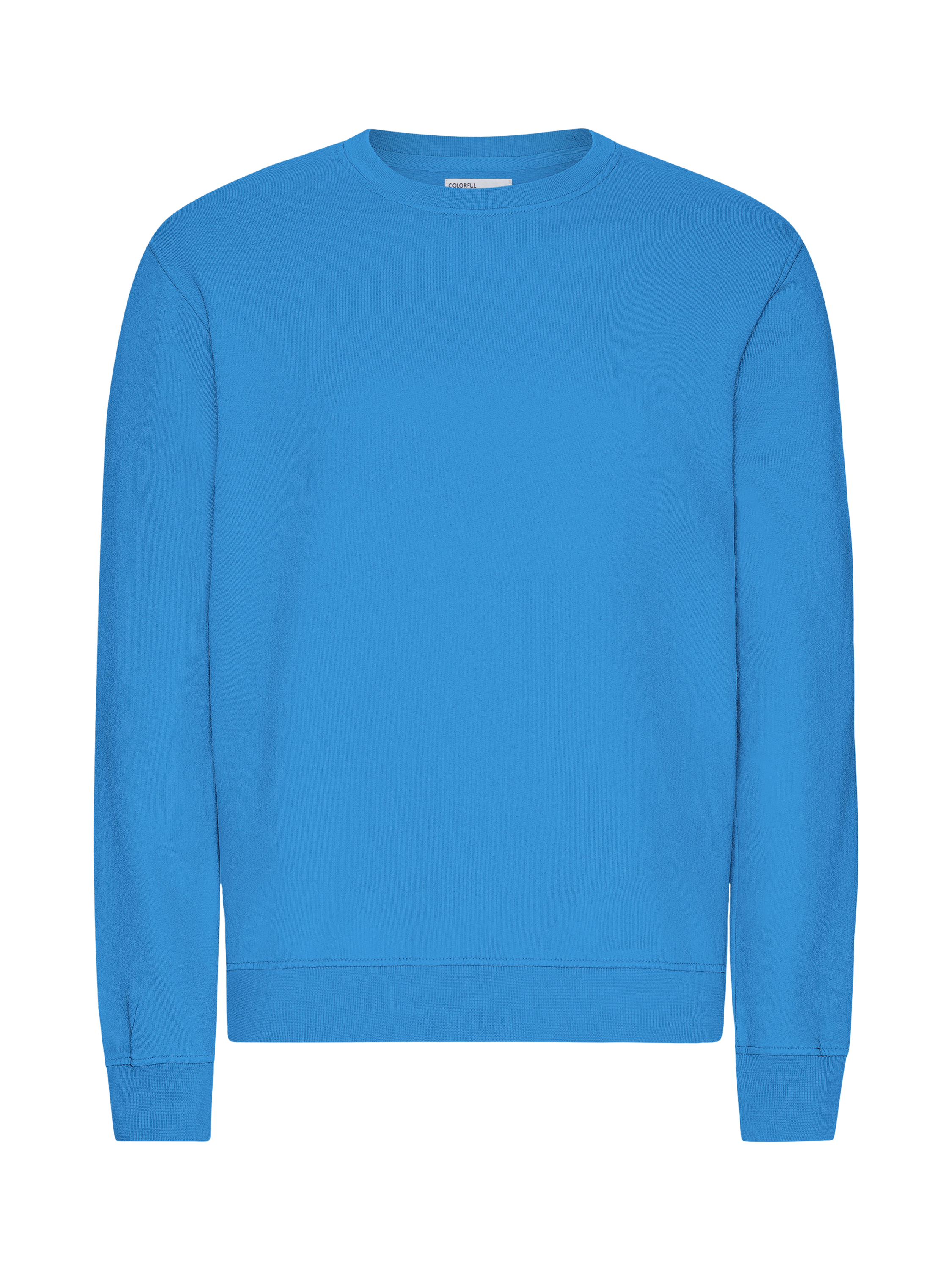 Colorful Standard Classic Organic Cotton Crew Neck Jumper, Pacific Blue