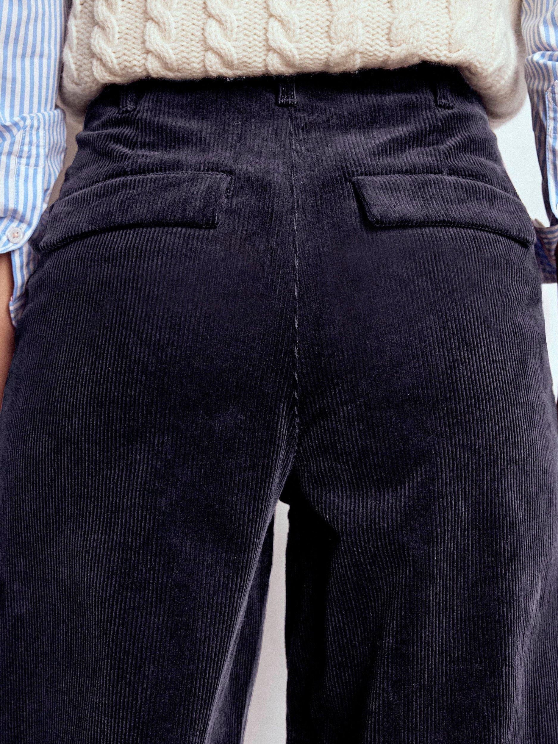 Boden Bloomsbury Corduroy Trousers, Navy