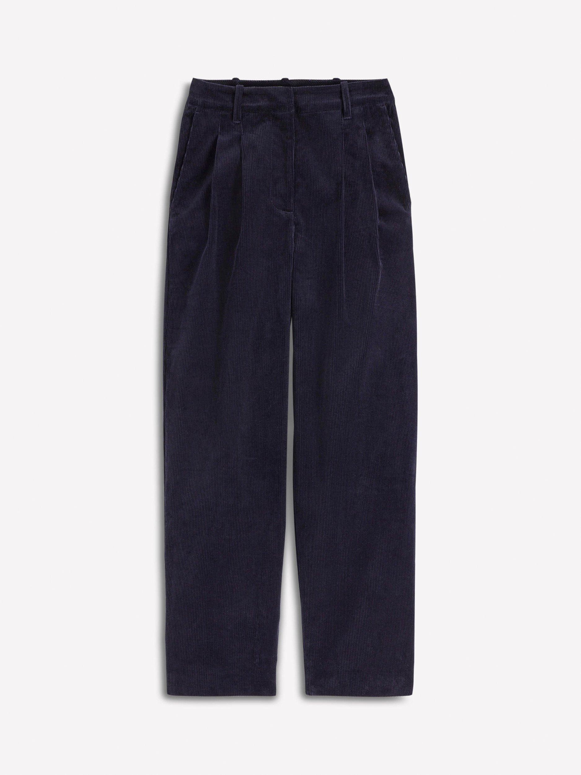 Boden Bloomsbury Corduroy Trousers, Navy