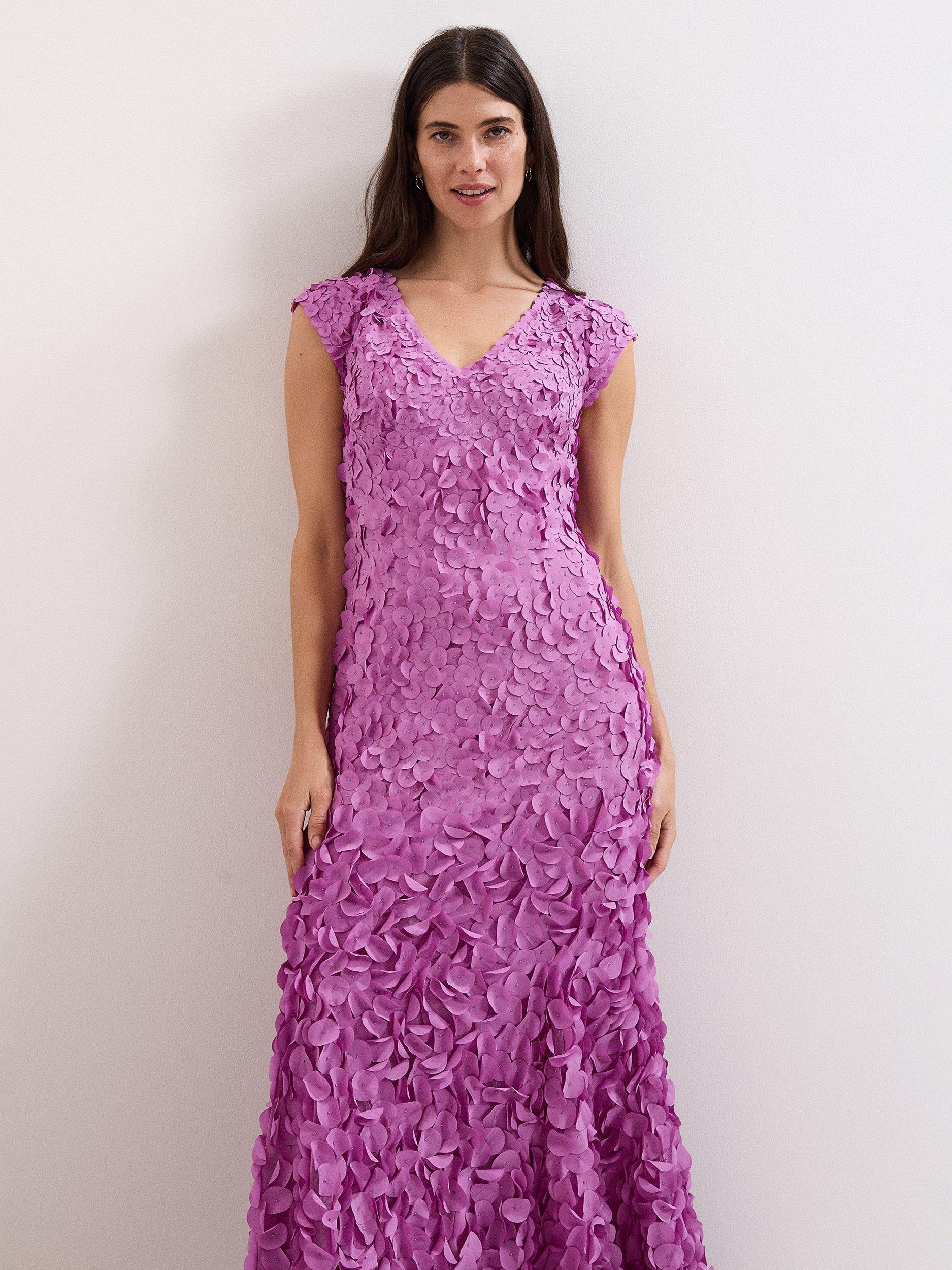 Phase Eight Collection 8 Charlene Maxi Dress, Purple