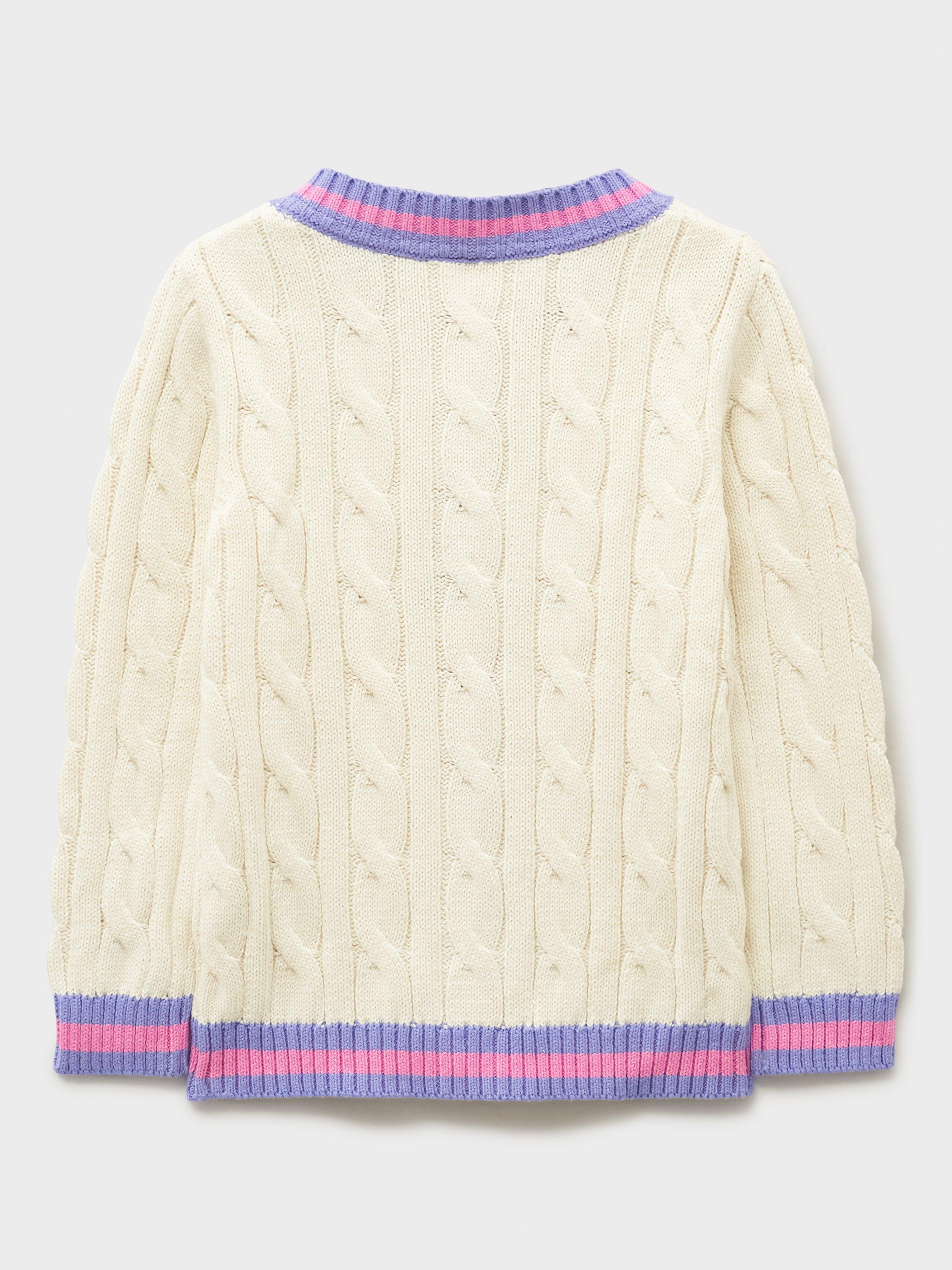 Crew Clothing Kids' Cotton Crew Neck Cardigan