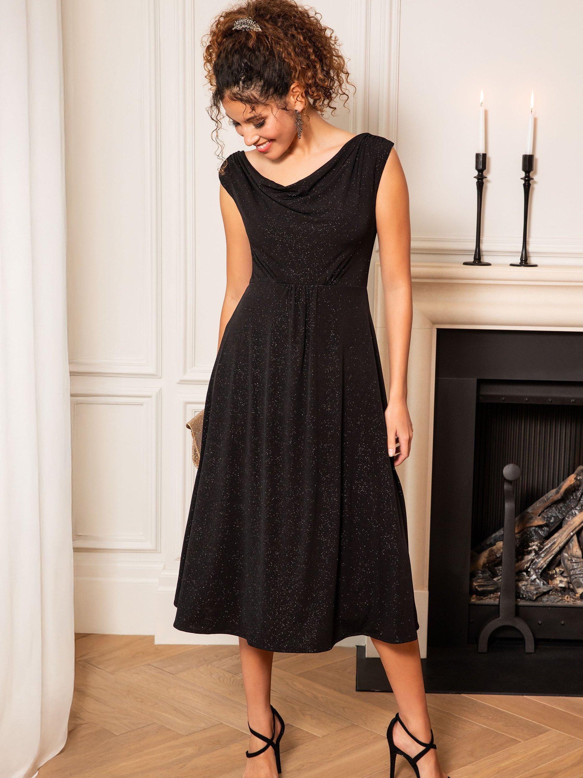 Alie Street Darcie Cowl Neck Dress