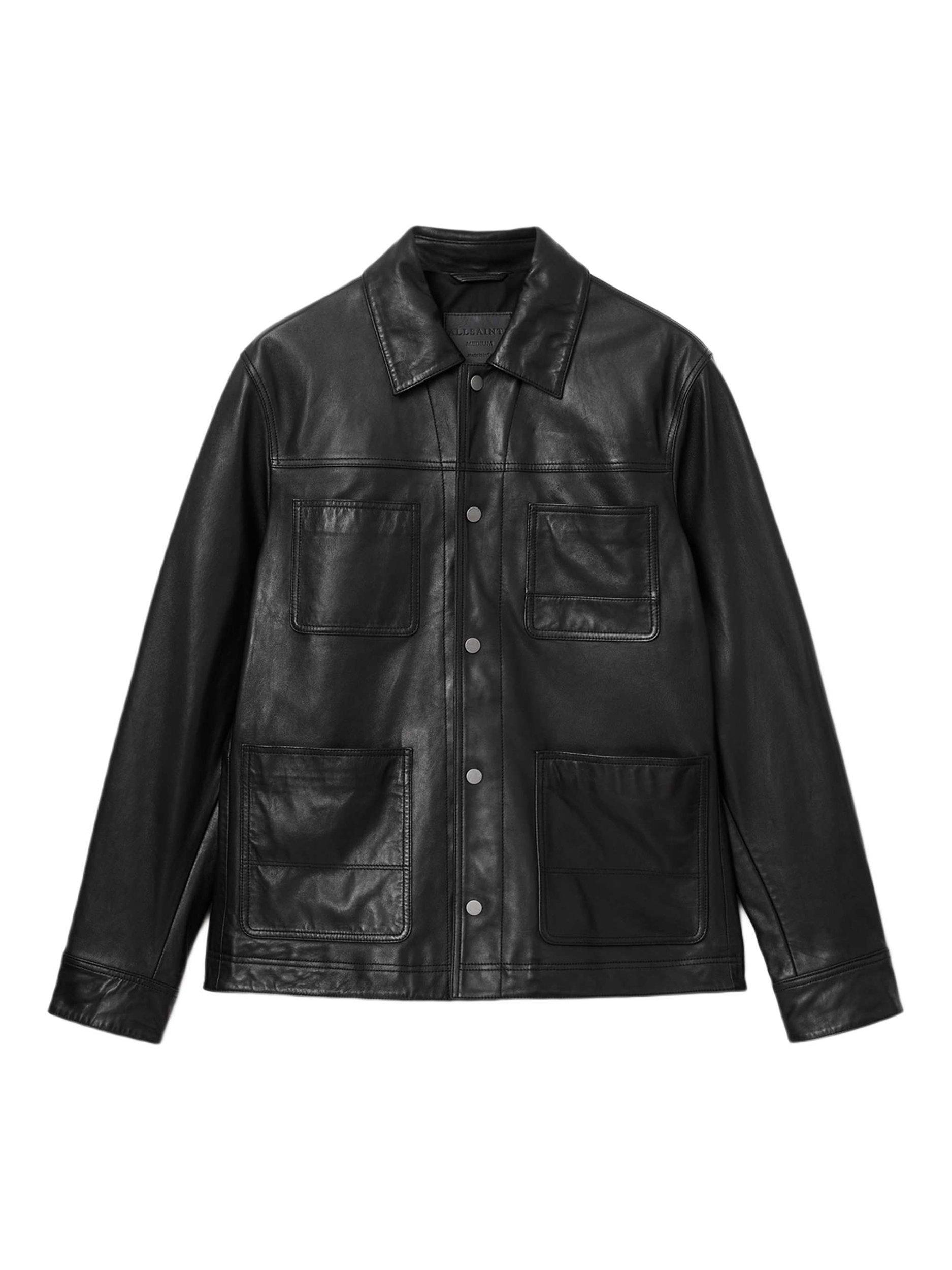 AllSaints Saxon Leather Jacket
