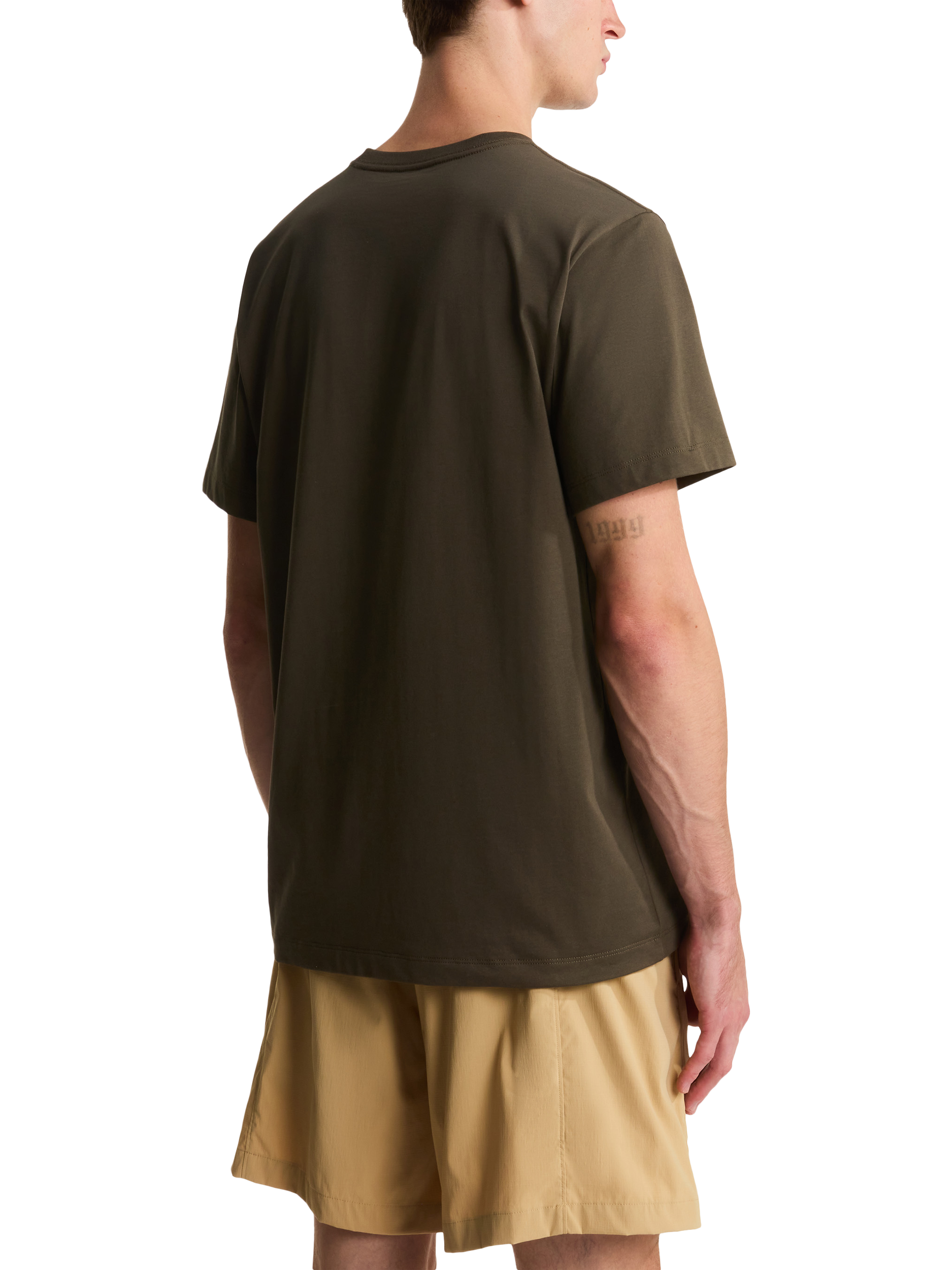 The North Face Evolution Simple Dome Regular T-Shirt, New Taupe Green