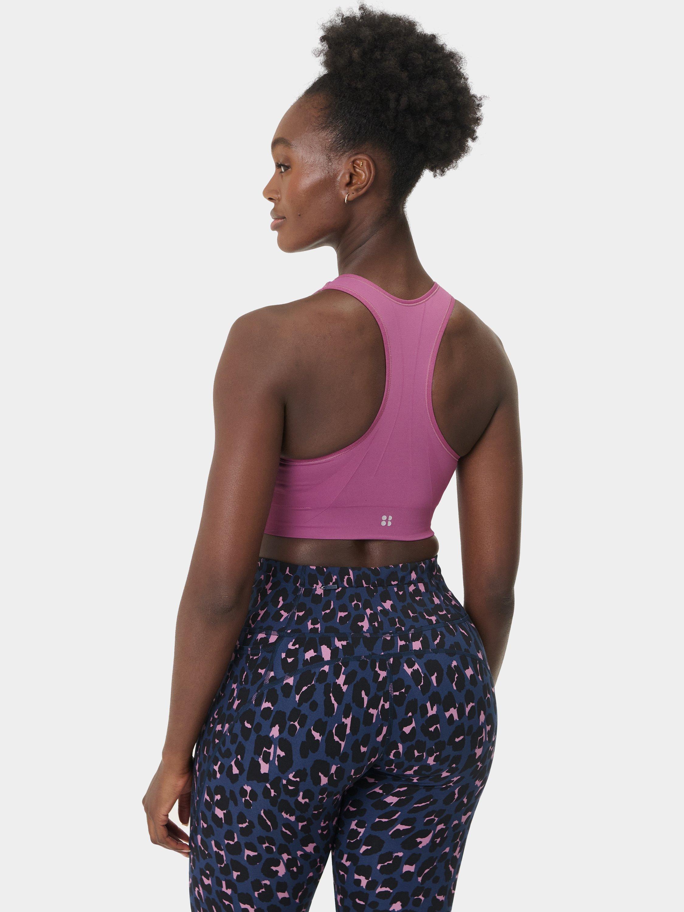 Sweaty Betty Stamina Seamless Sports Bra, Purple