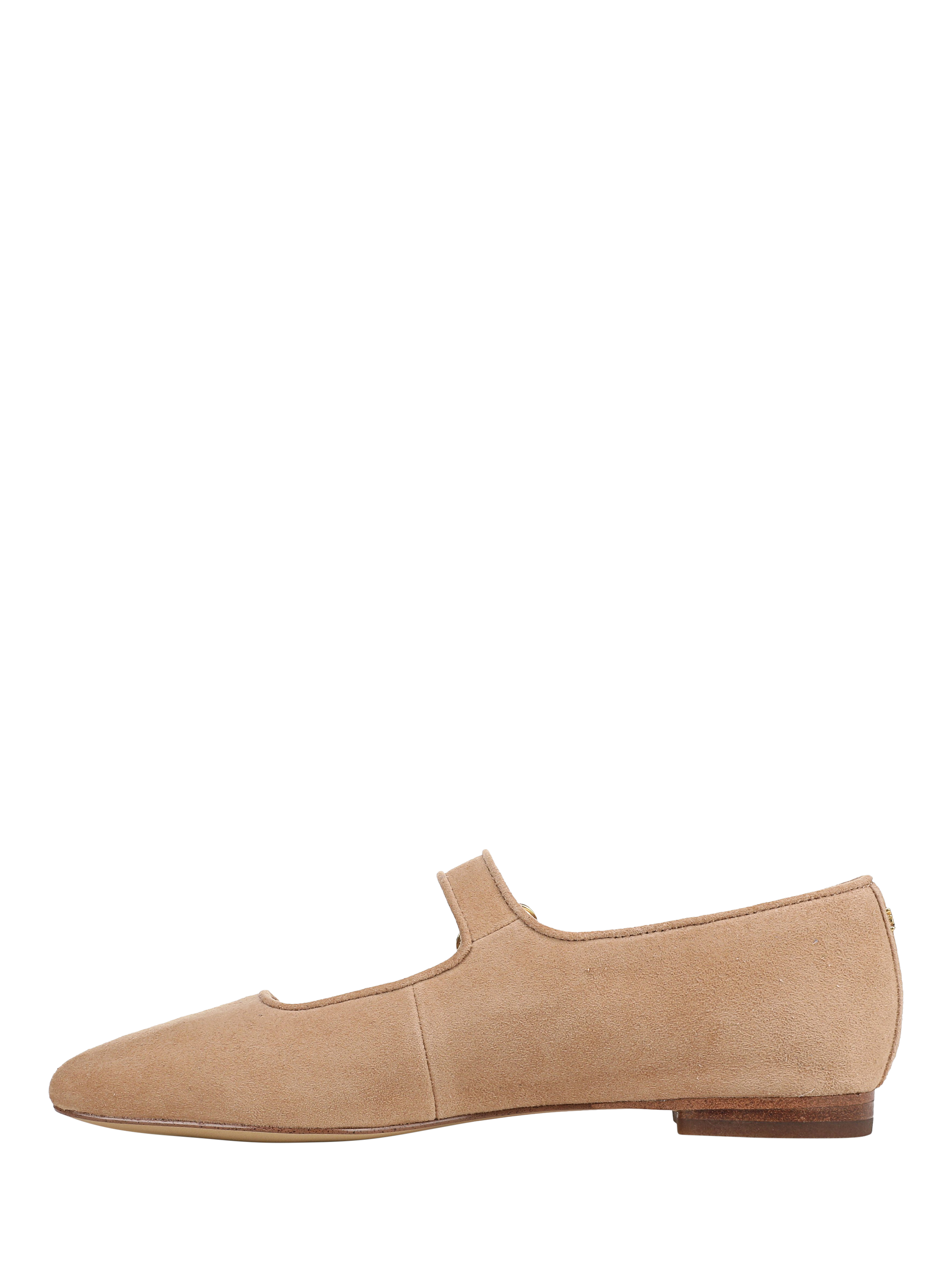 Sam Edelman Michaela Mary Jane Suede Ballerina Pumps, Cyprus Tan