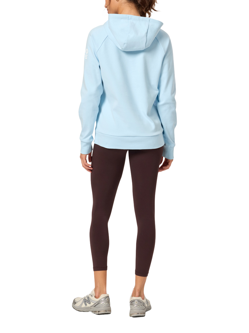 Gym+Coffee Women's Chill Hoodie, Baby Blue