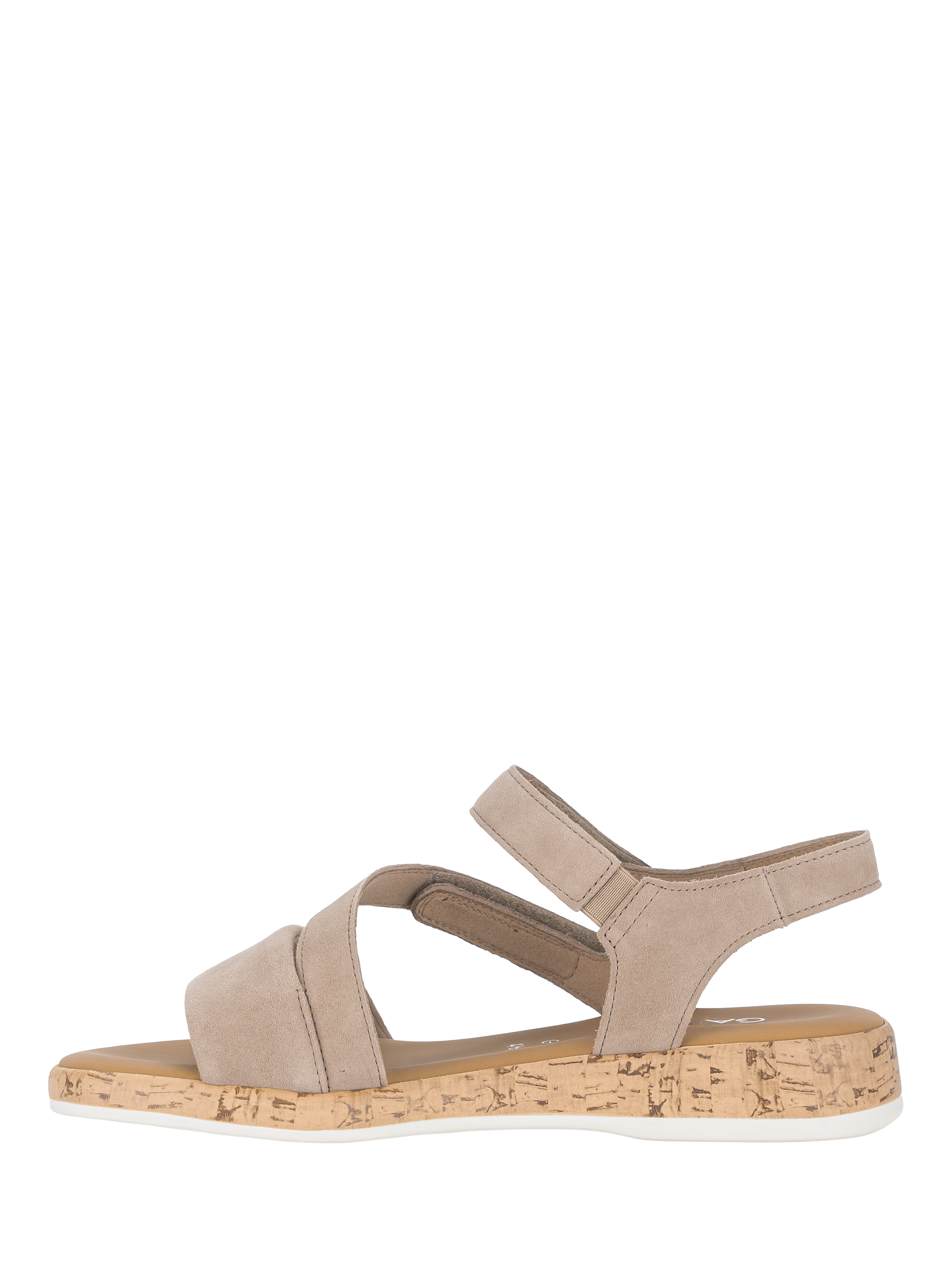 Gabor Oporto Wide Fit Strappy Sandals, Sand
