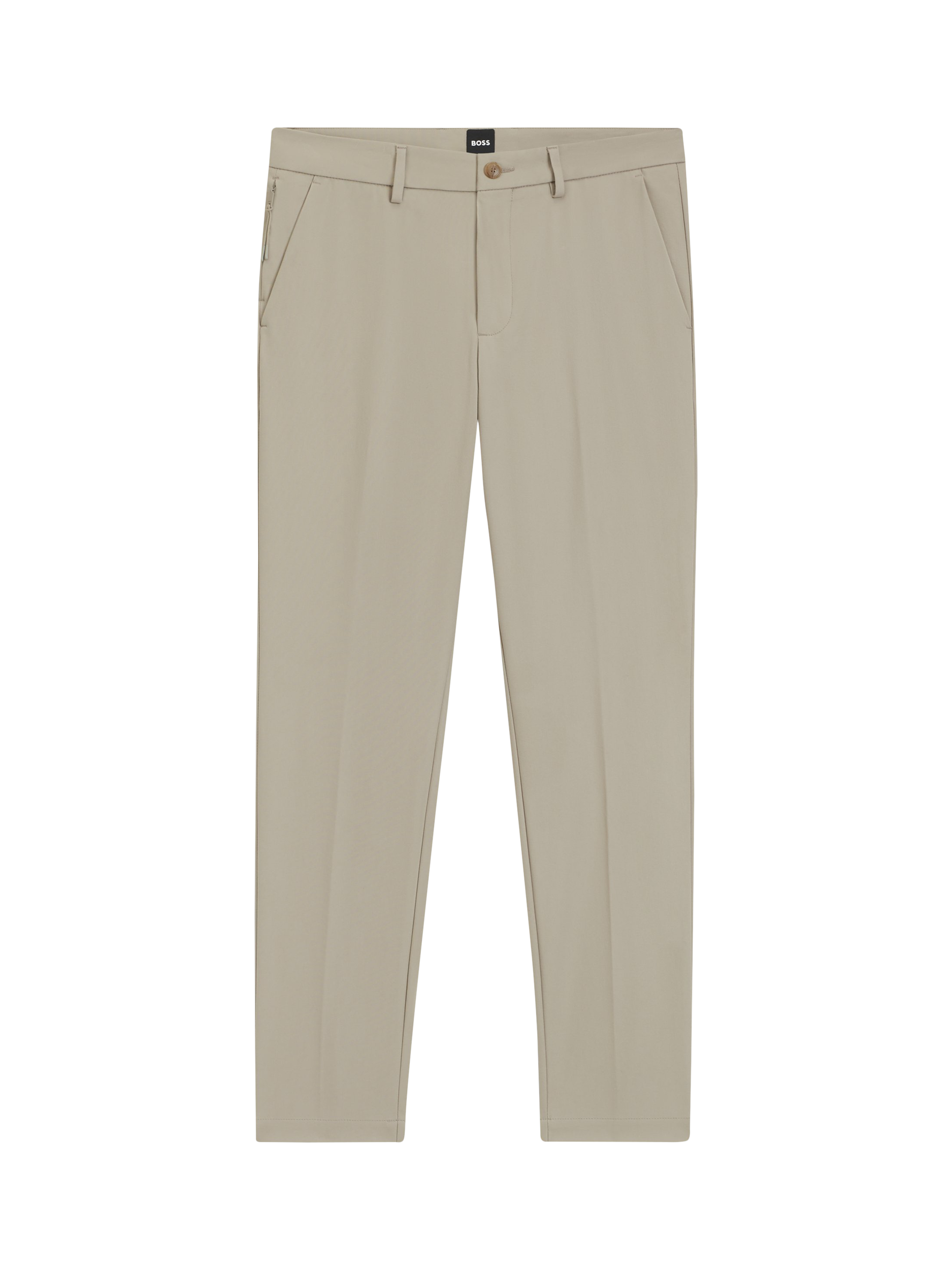 HUGO BOSS BOSS Kaiton Slim Fit Cotton Blend Chinos, Open Beige