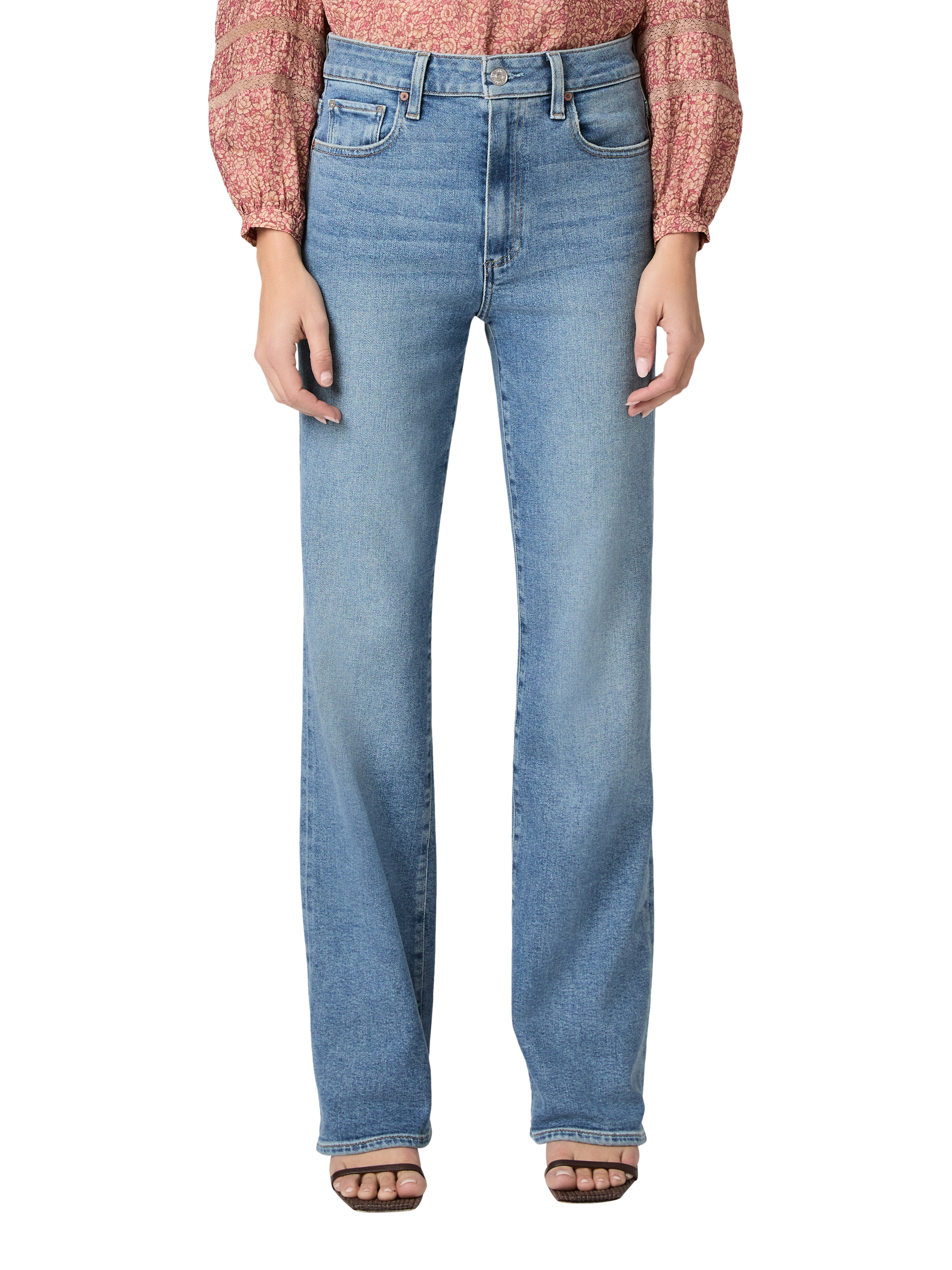 PAIGE Stevie High Rise Bootcut Jeans, Monte Carlo