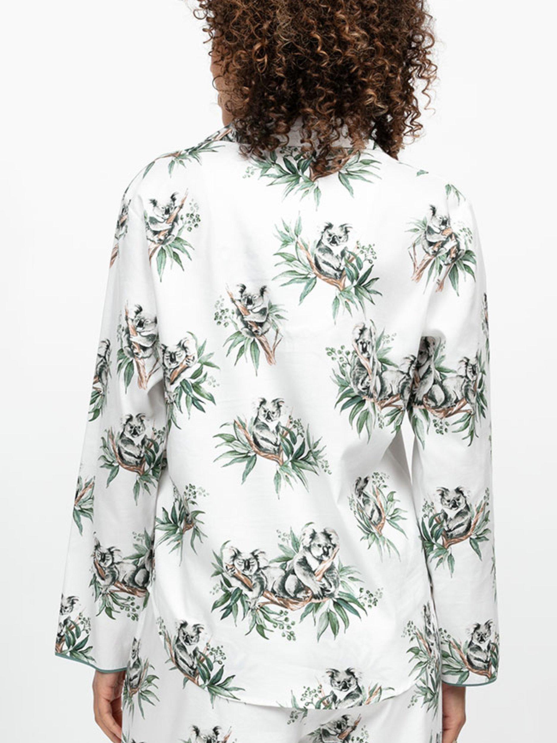Cyberjammies Kallie Koala Print Pyjama Shirt, Multi